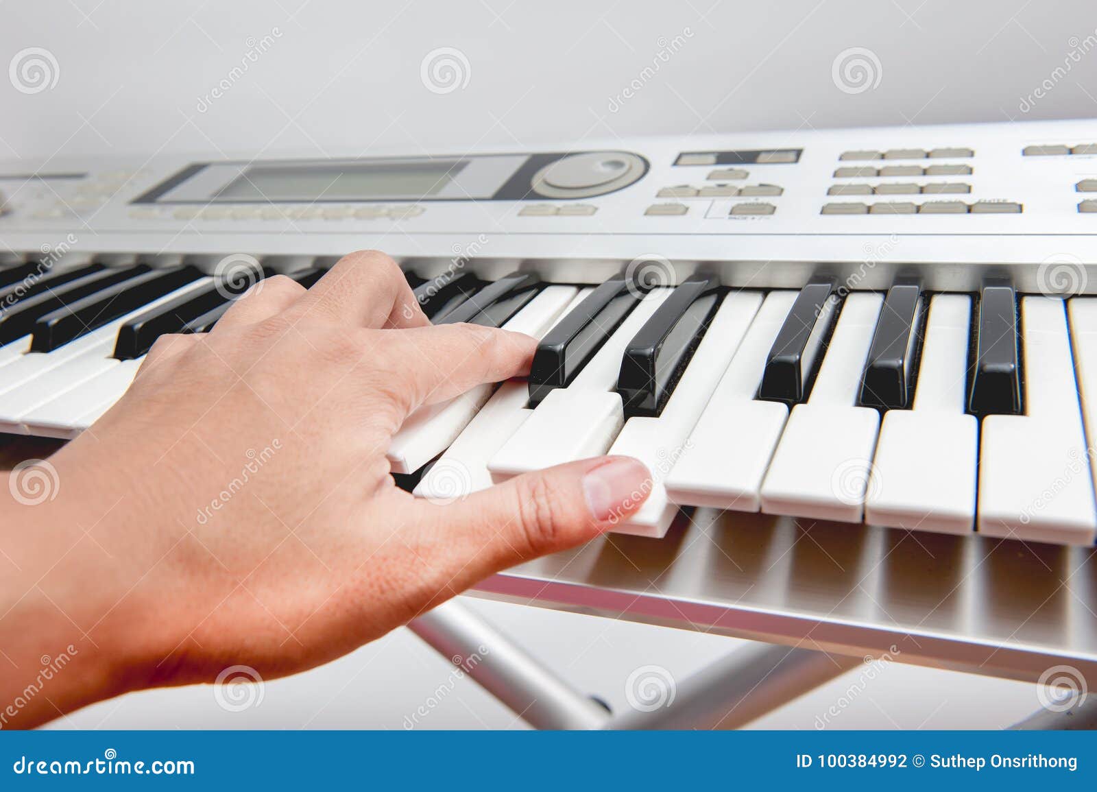 Musical keyboard stock photo. Image of create, compose - 100384992