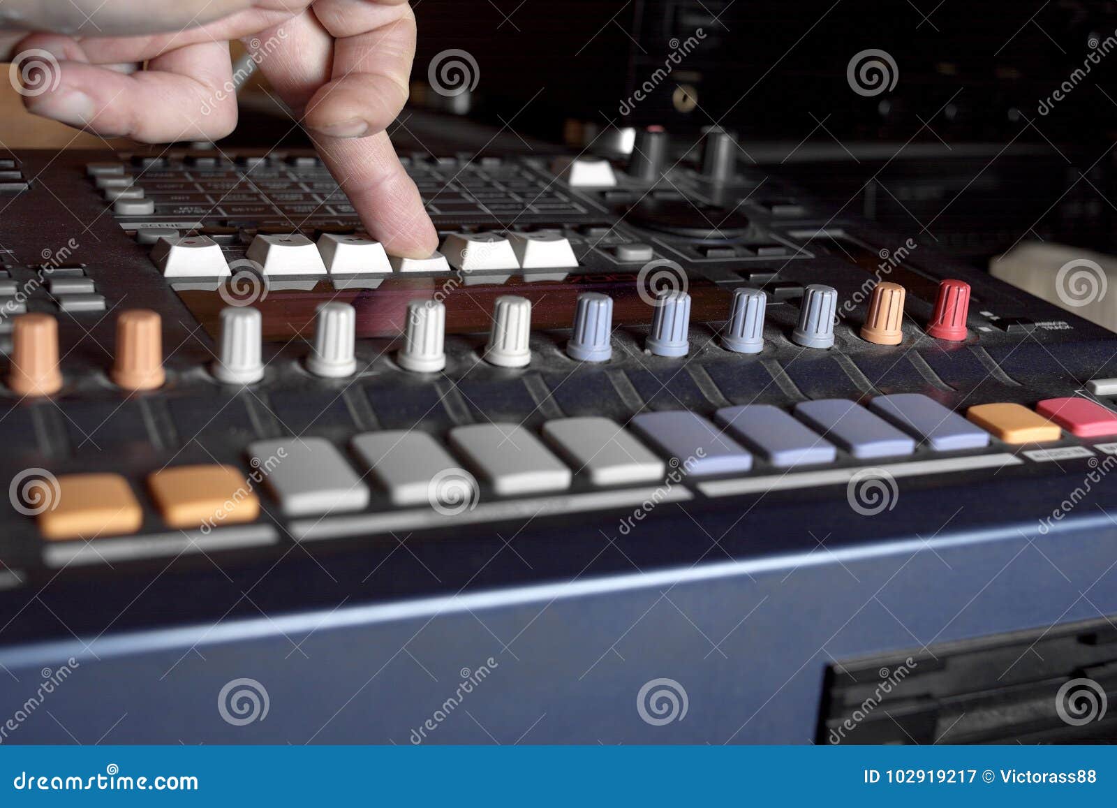 Electronic Musical Device stock image. Image of musical - 102919217