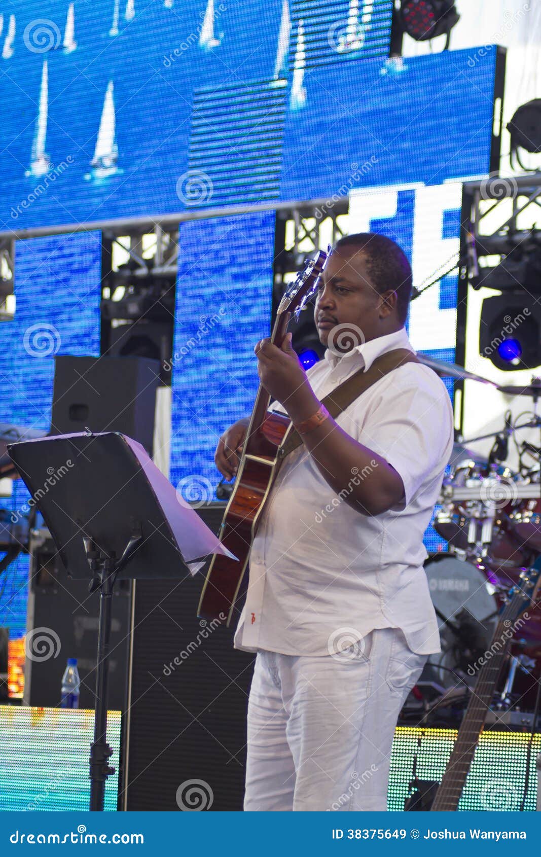 Musicians perform editorial stock image. Image of musician - 38375649