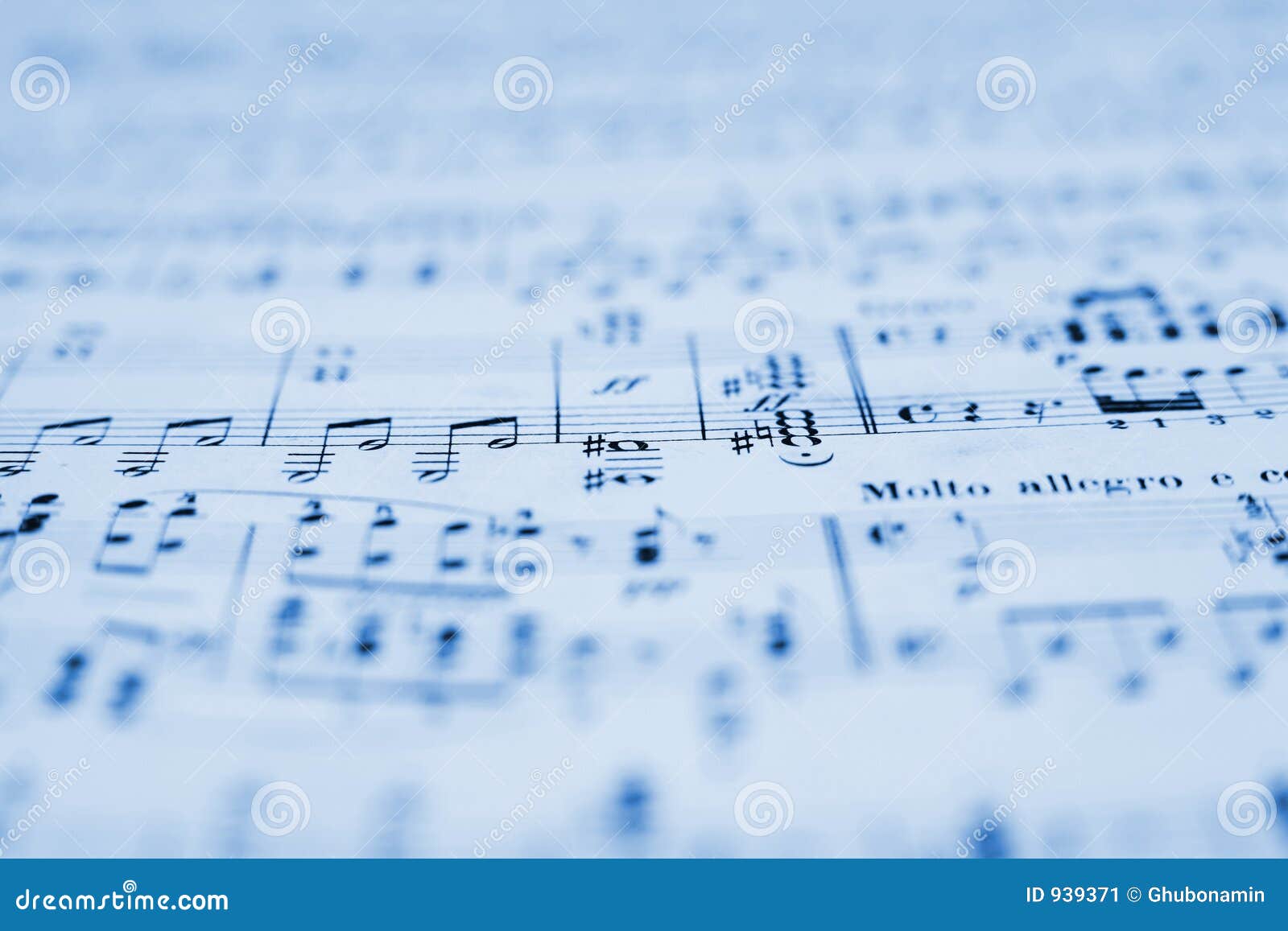 Musicsheet stock image. Image of arrangement, compose, notation - 939371