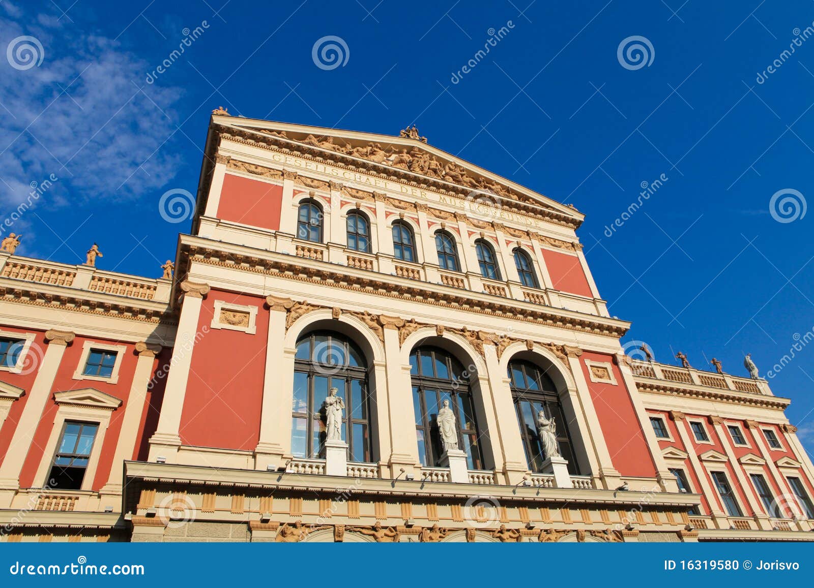 Musikverein, Vienna stock photo. Image of acoustics, schoenberg - 16319580