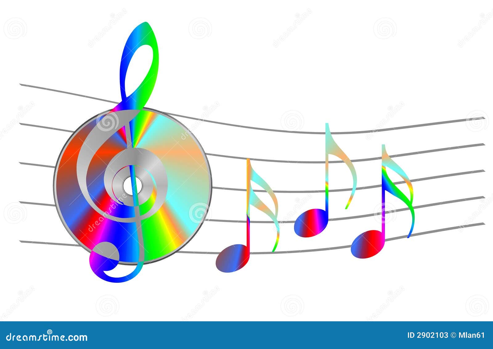 Musique CD illustration stock. Illustration du remarques - 2902103