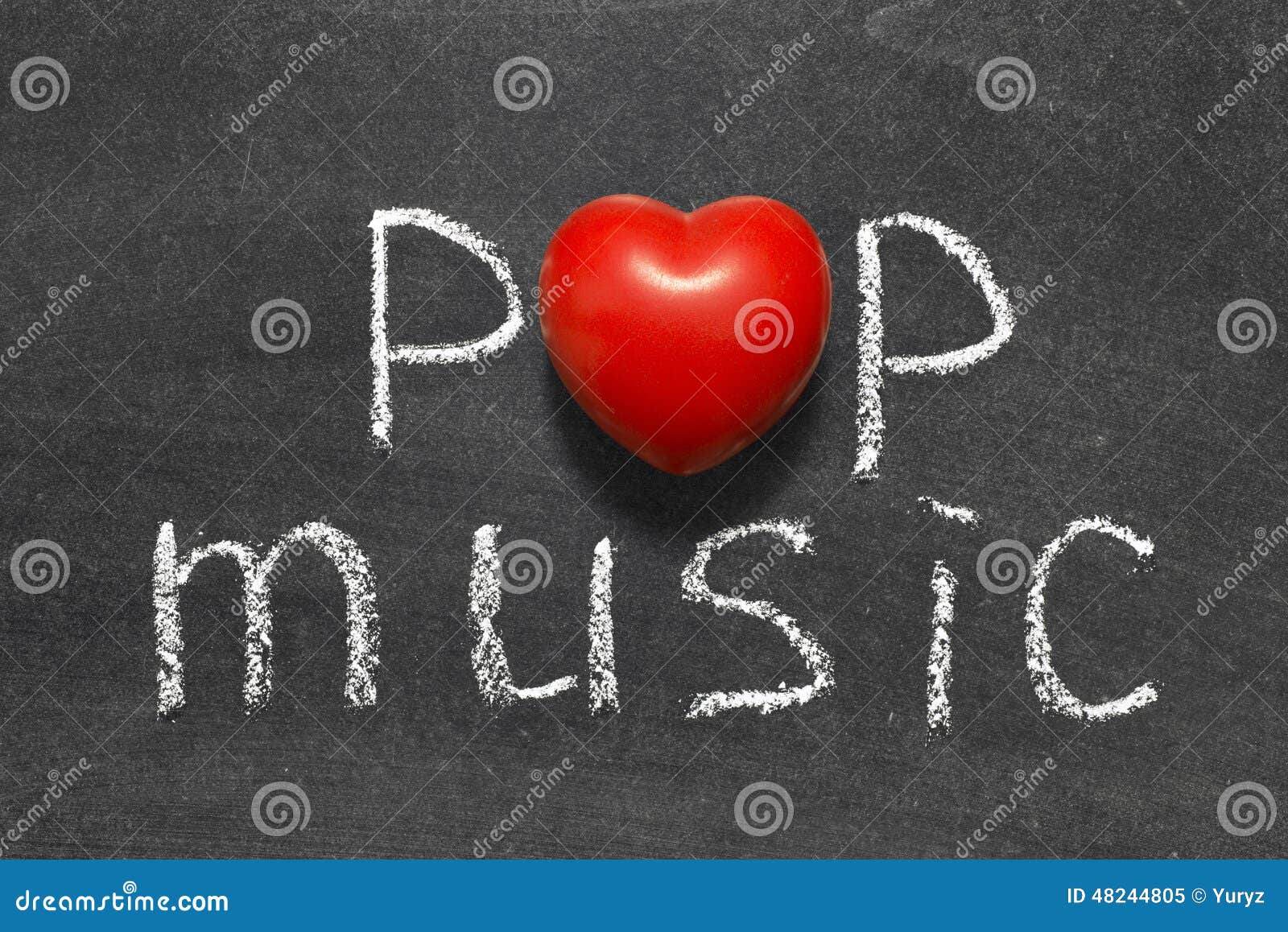 Musique pop image stock. Image du tableau, acceptation - 48244805