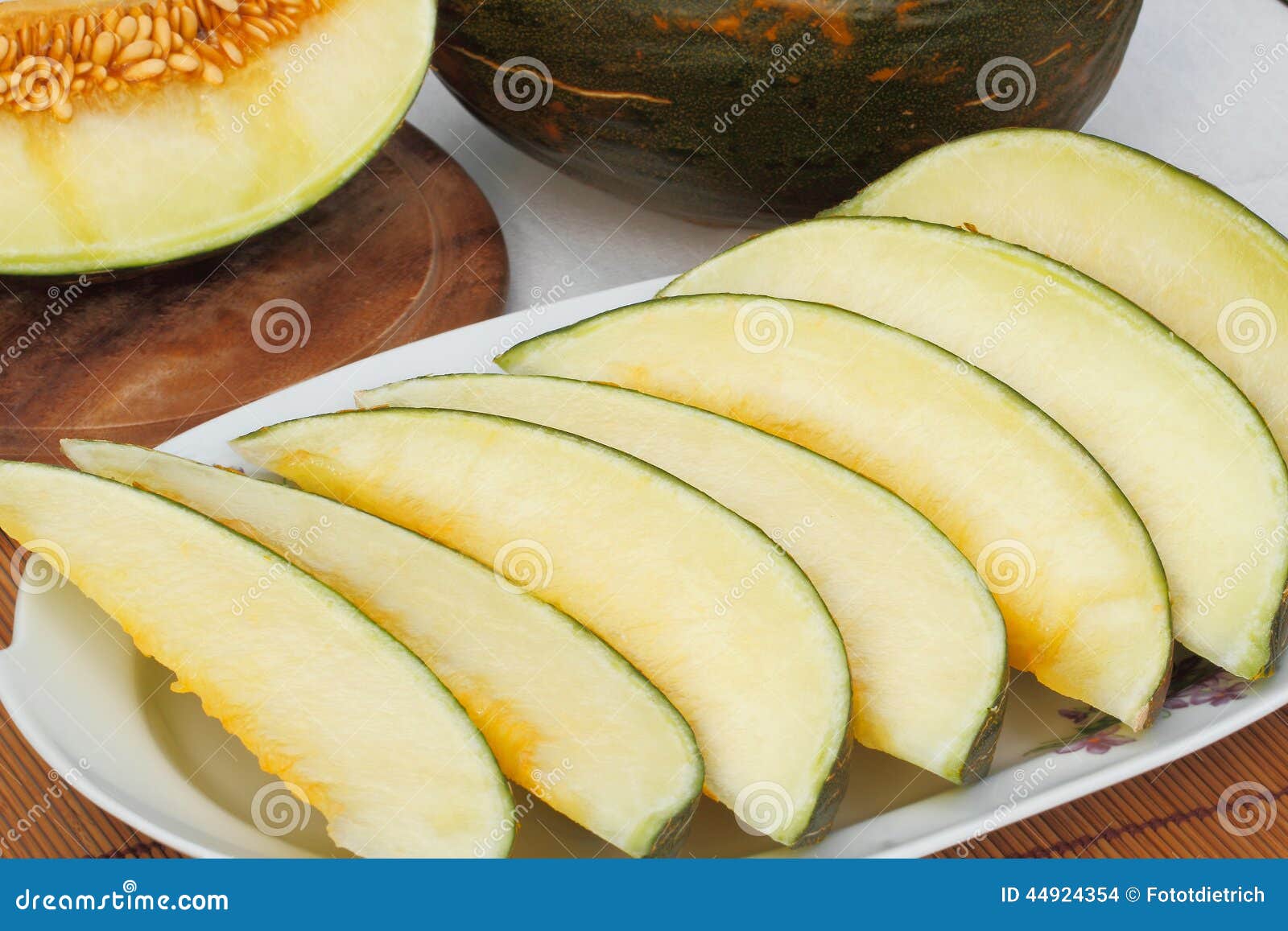 Musk melon stock photo. Image of honeydew, colorful, decorative - 44924354