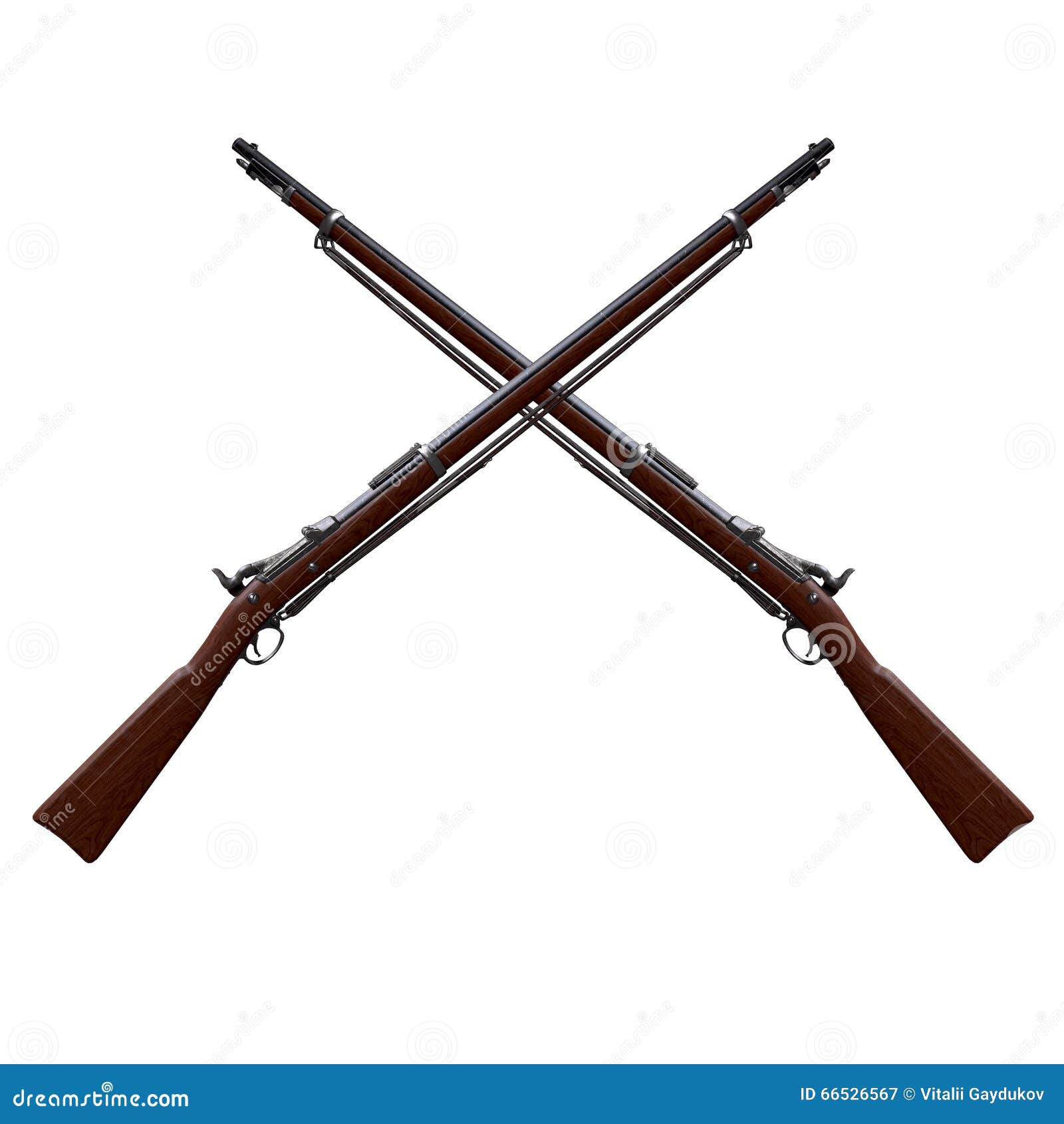 Muskete stock abbildung. Illustration von falltür, schlacht - 66526567