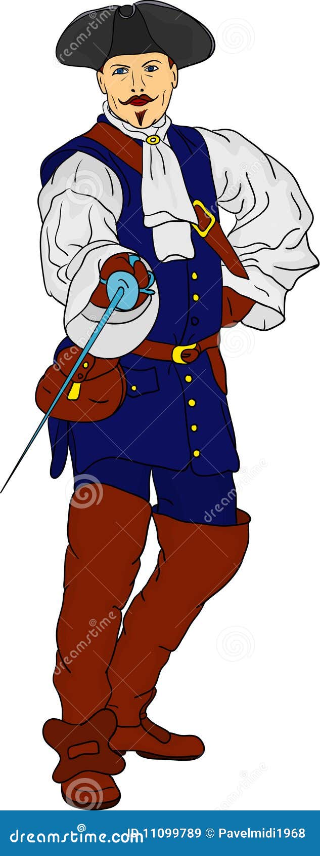 Musketeer Cartoons, Illustrations & Vector Stock Images - 773 Pictures ...