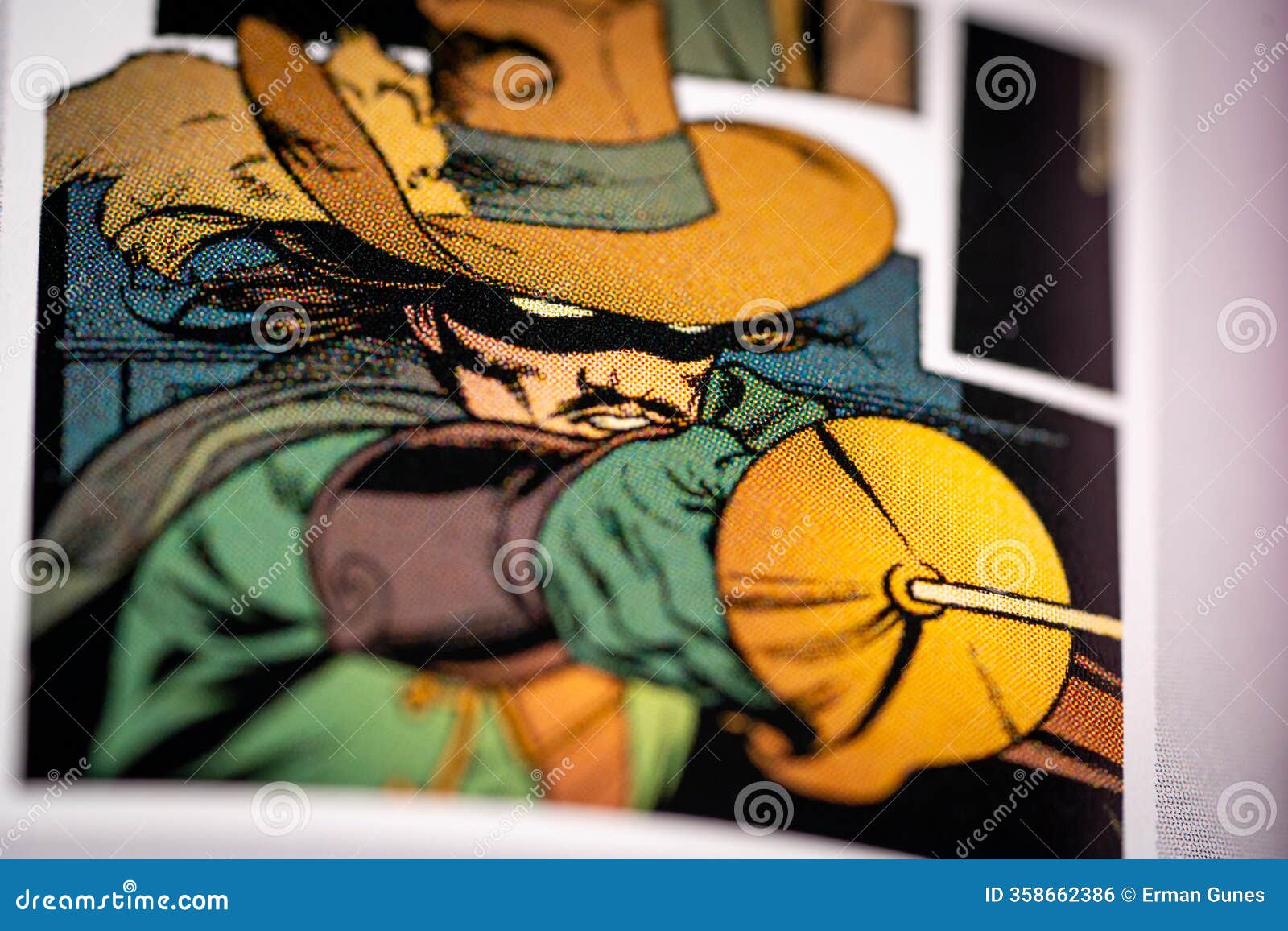 The Musketeer Superhero from a Comic Book. Editorial Photo - Image of ...