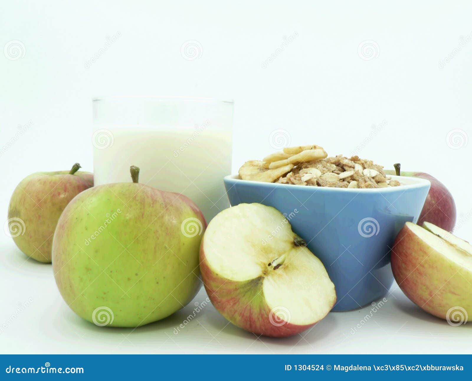 Musli stock photo. Image of muesli, breakfast, flakes - 1304524