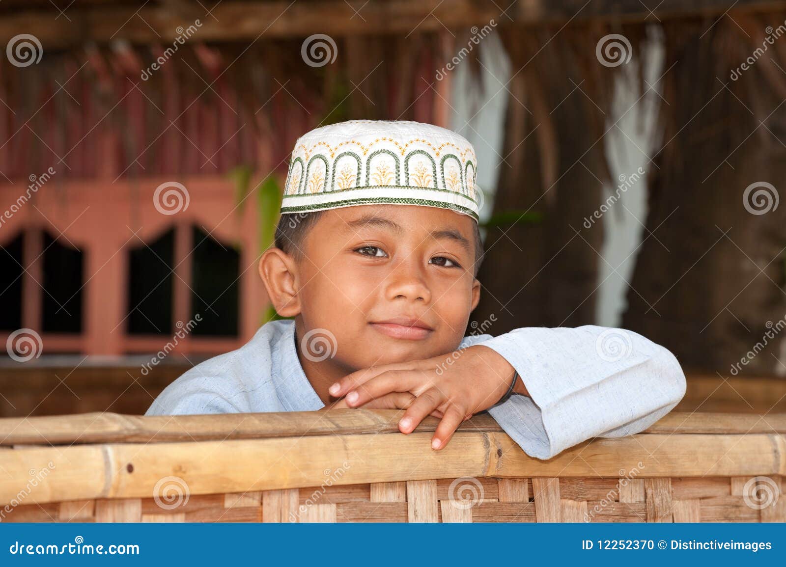 Muslim Boy stock photo. Image of muslim, smile, religion - 12252370