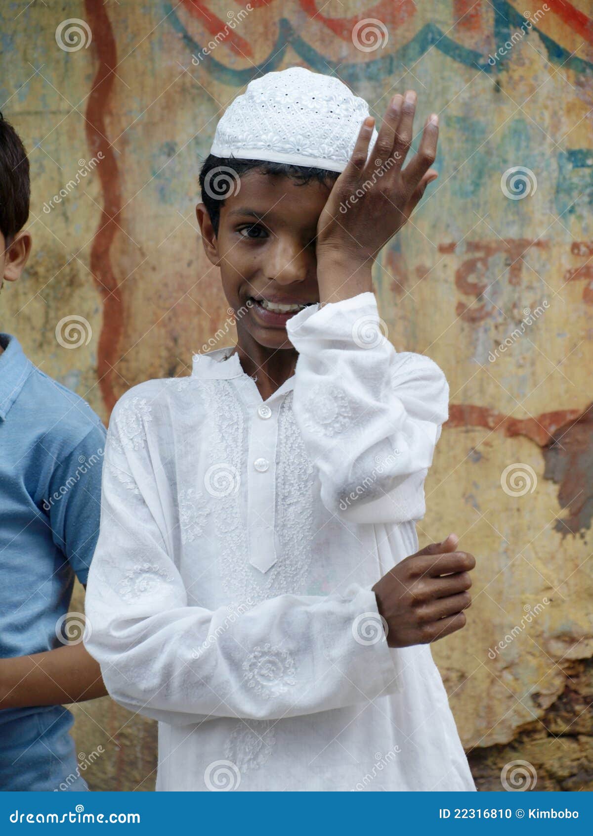 Muslim boy editorial image. Image of religious, childhood - 22316810