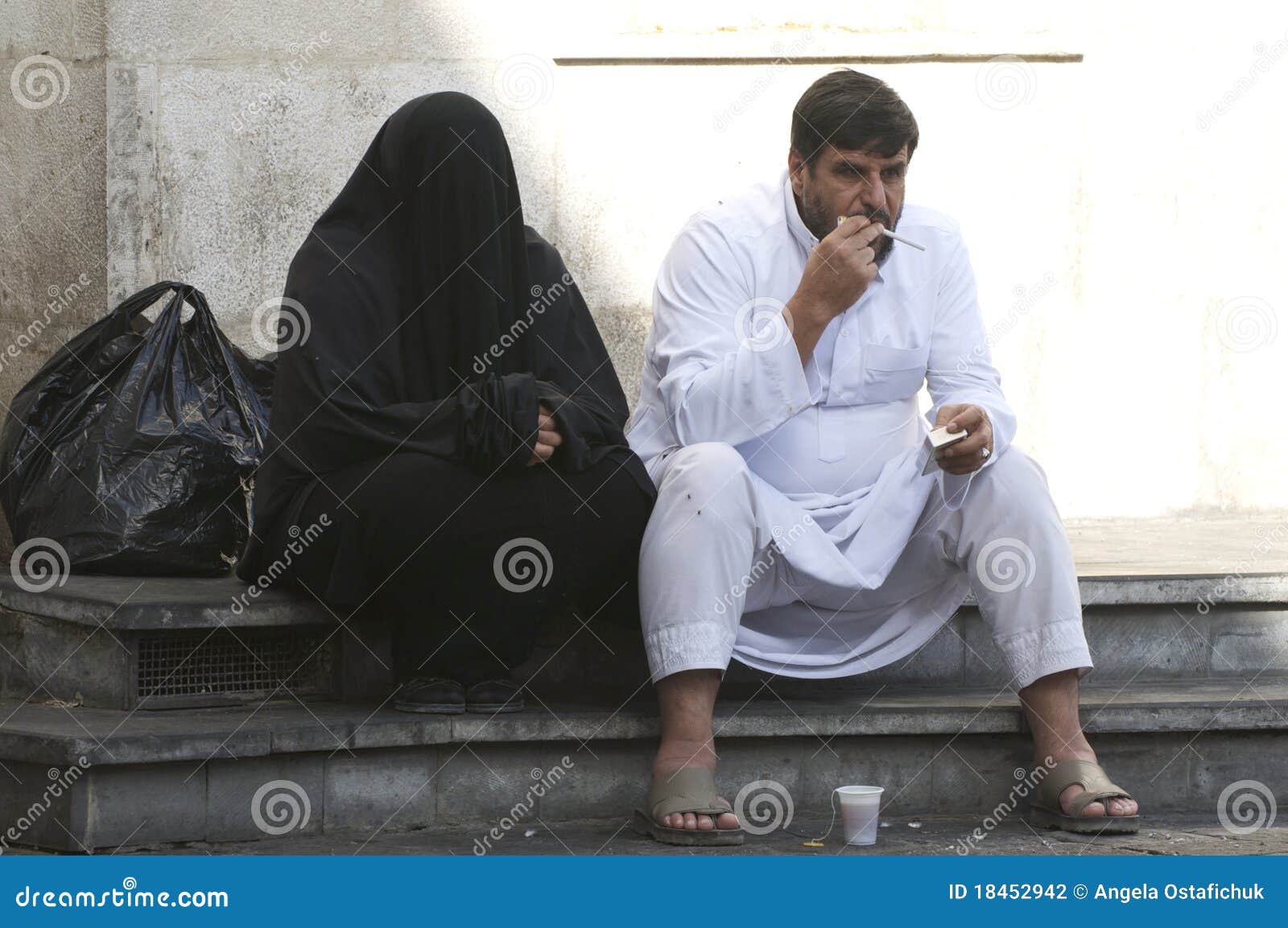 Muslim Couple editorial photography. Image of islam, muslim - 18452942