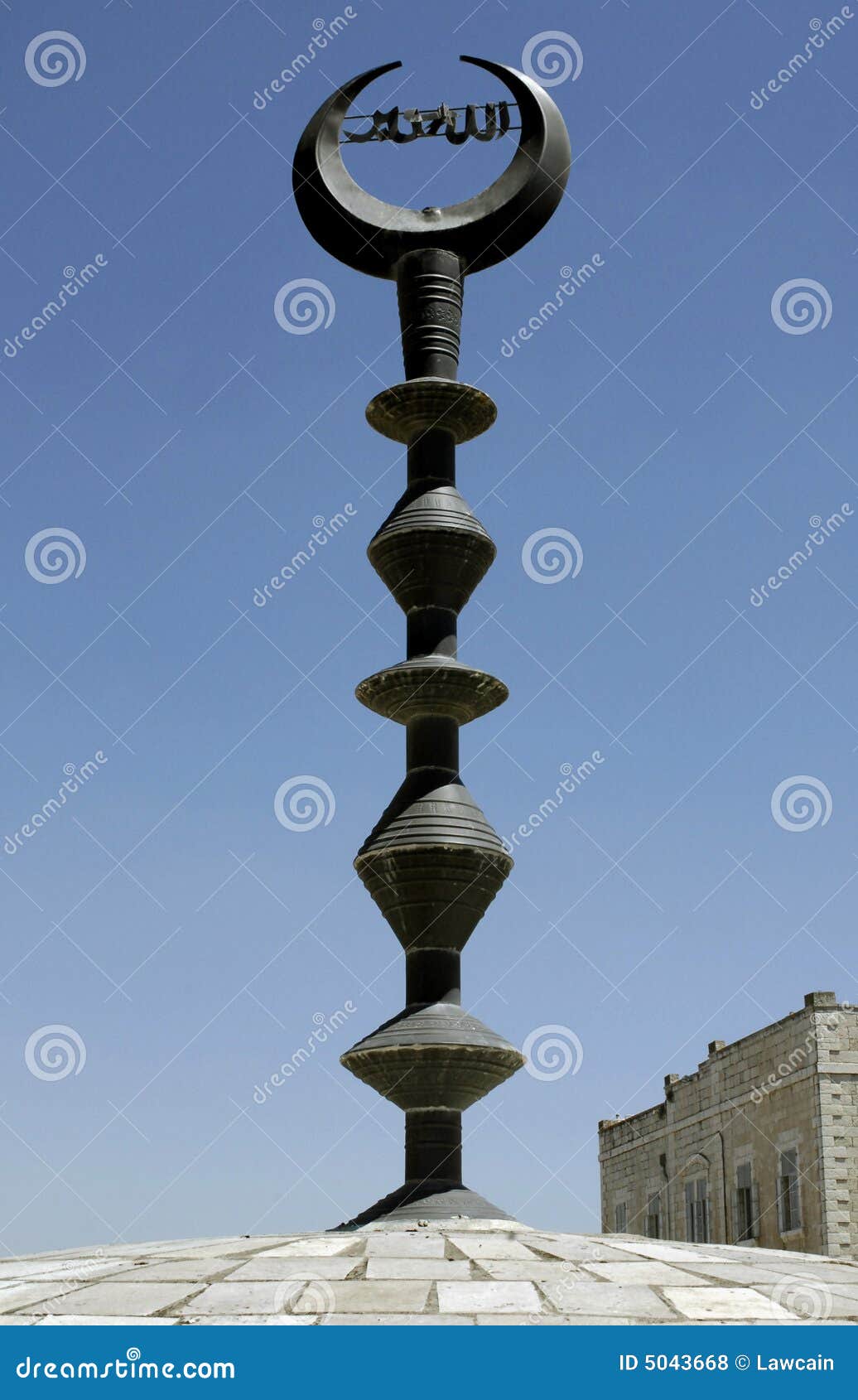 Muslim Crescent stock photo. Image of middle, exterior - 5043668