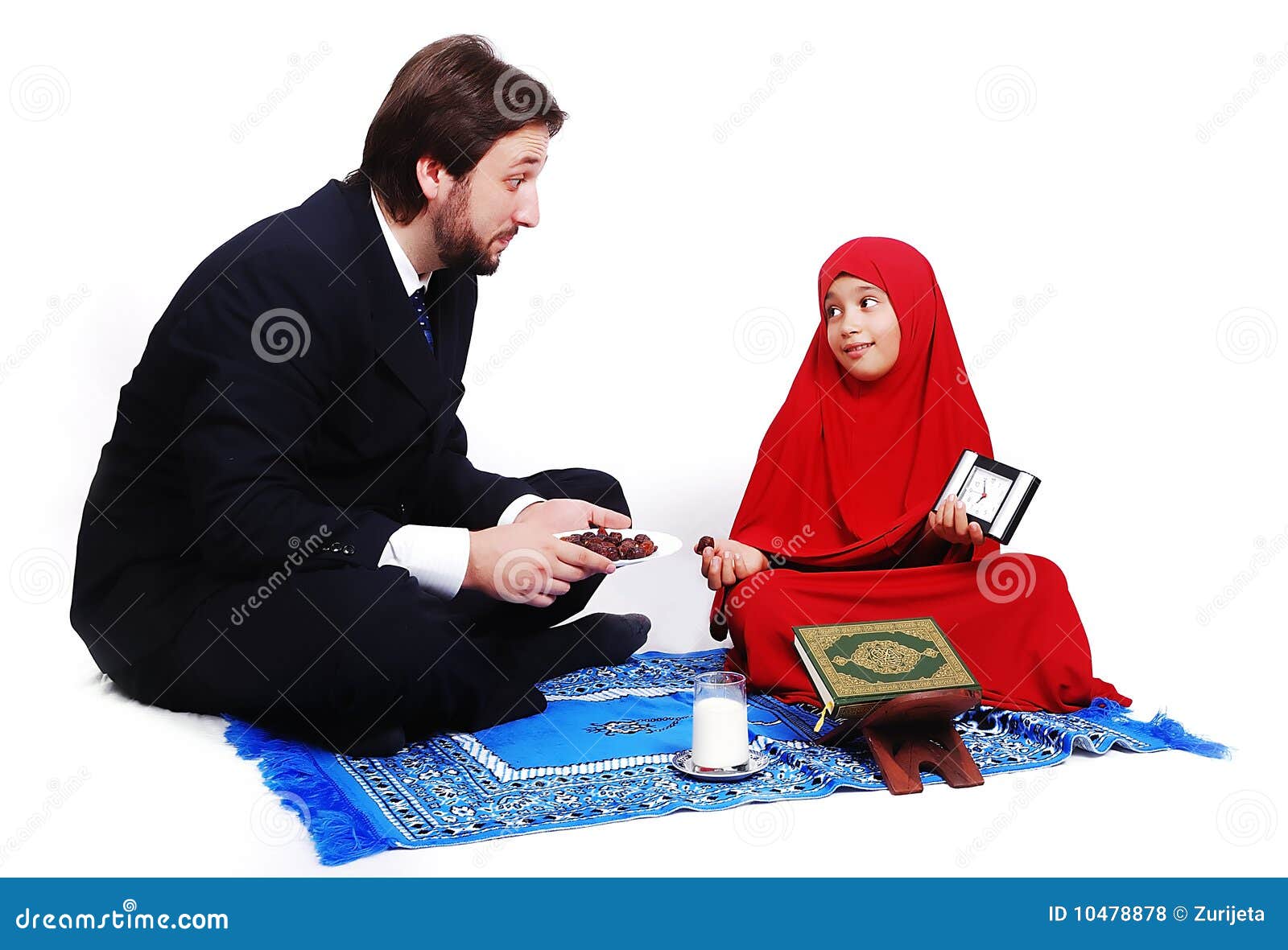 Muslim Fasting Activities in Ramadan Month Stock Photo - Image of ...