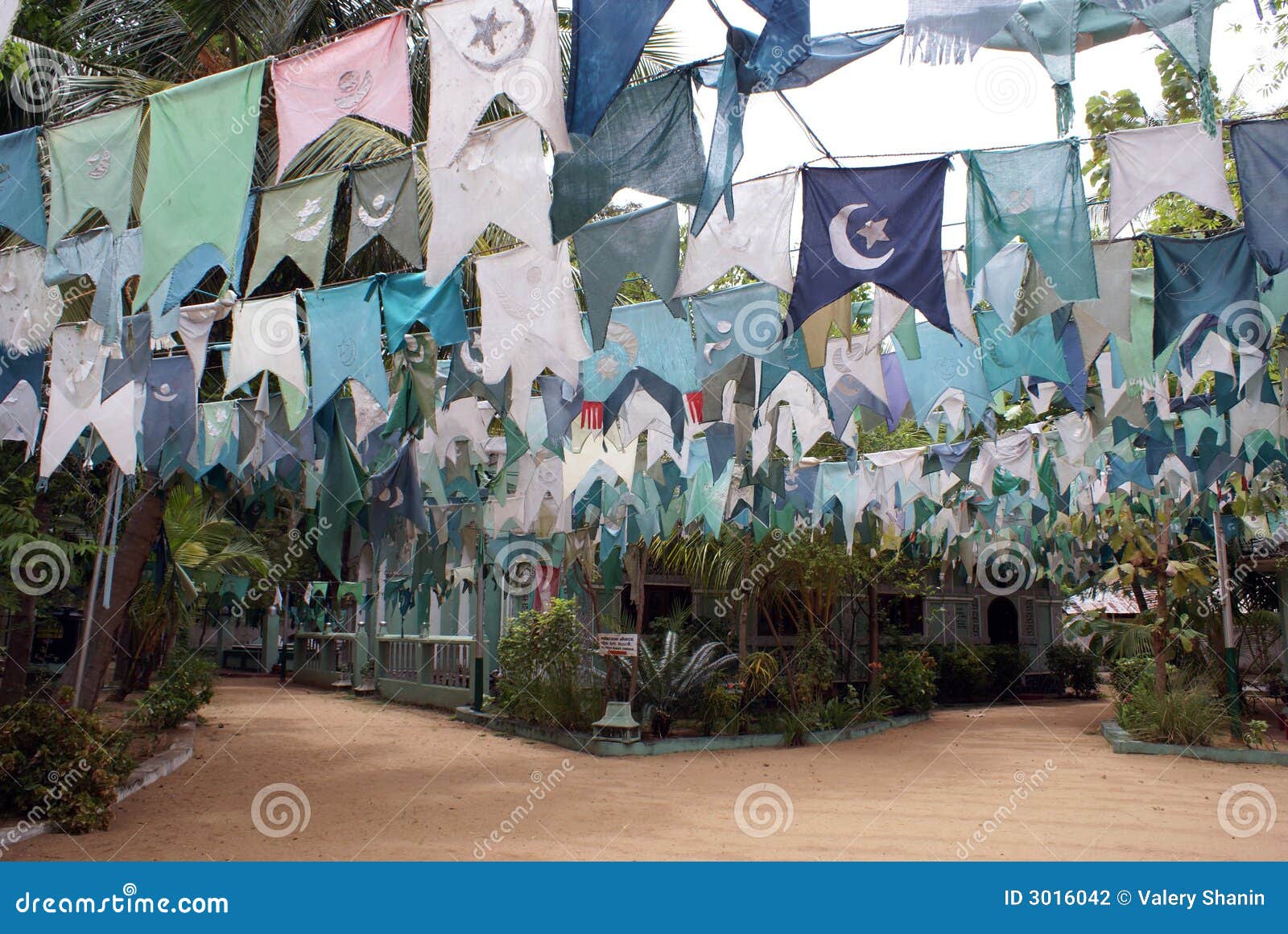 Muslim flags stock photo. Image of mosque, isla, light - 3016042