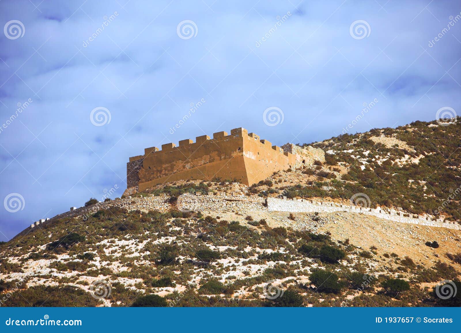 Muslim fortress stock image. Image of military, civilication - 1937657