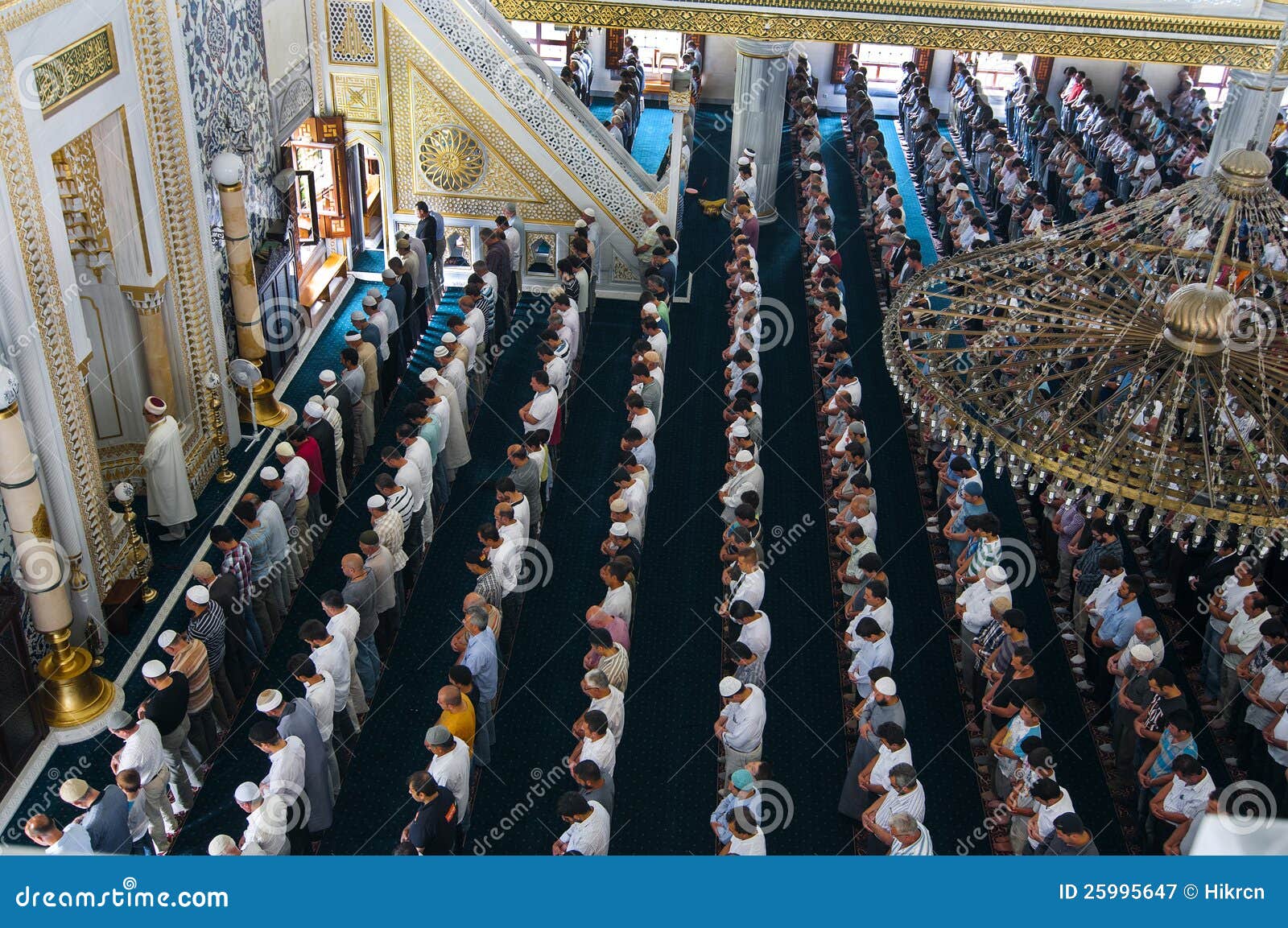 Muslim Friday Prayer Tunahan Mosque Turkey Editorial Photography ...