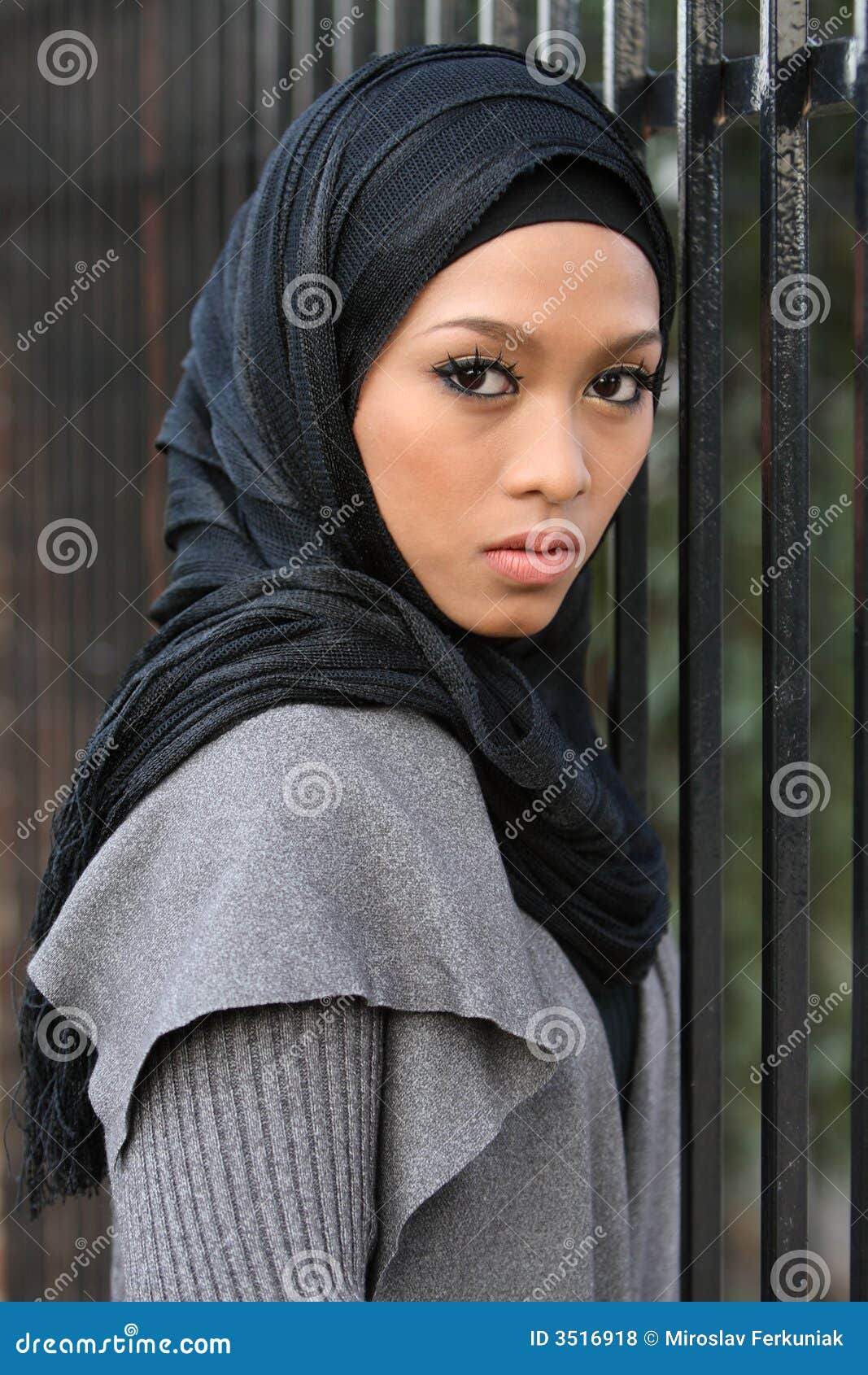 Muslim Girl stock photo. Image of eastern, indonesia, beauty - 3516918