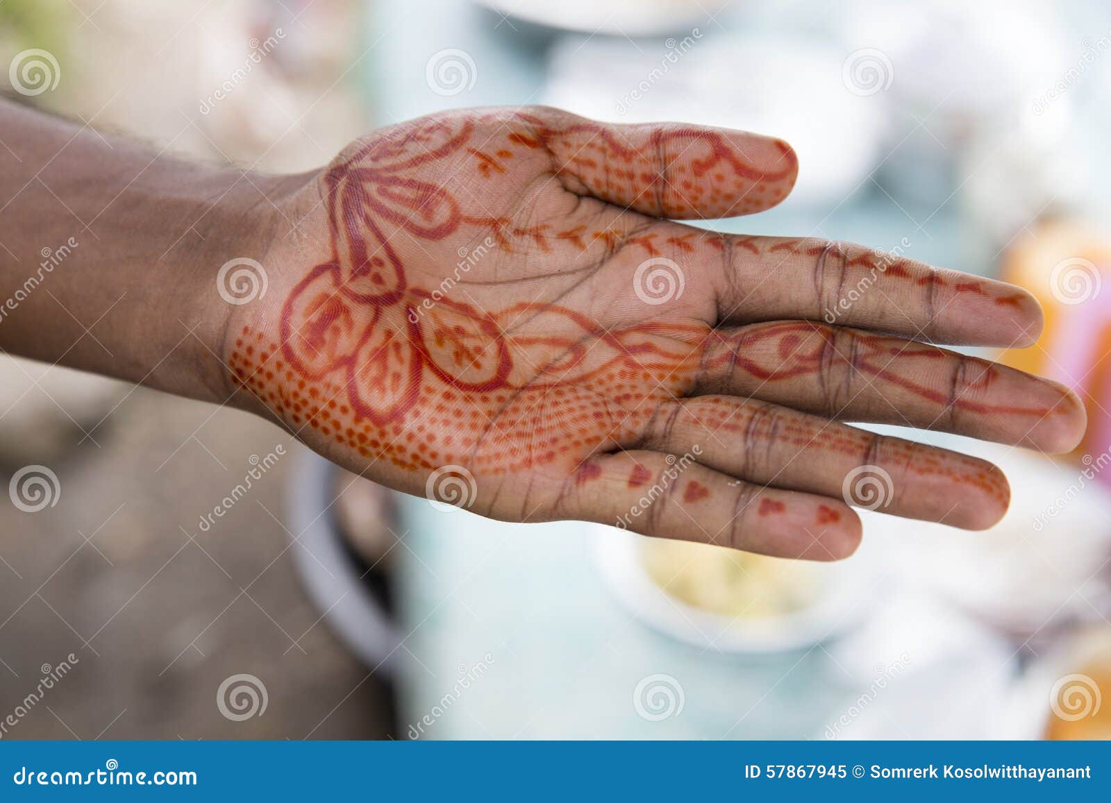 Muslim Hand Gesture Holding Nastar Royalty-Free Stock Photo ...
