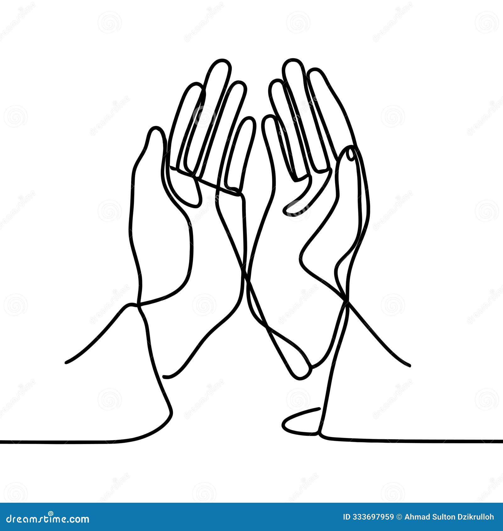Hand Praying While Holding A Cross Cartoon Vector | CartoonDealer.com ... Hand Praying While Holding A Cross Cartoon Vector | CartoonDealer.com ...