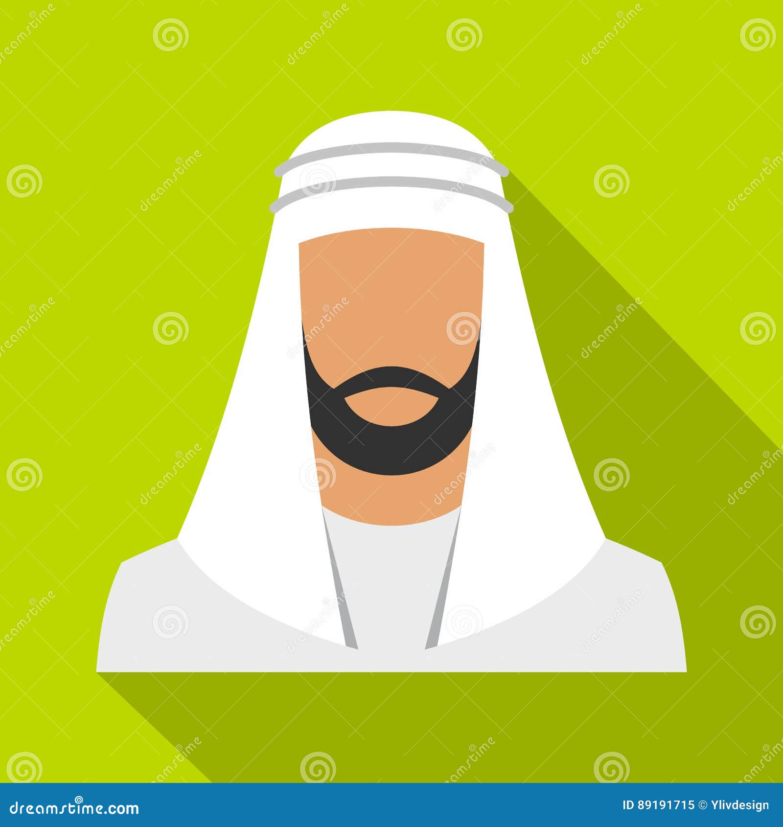 Muslim Man Icon. Islam Islamic Person Wearing Head Covering Songkok ...