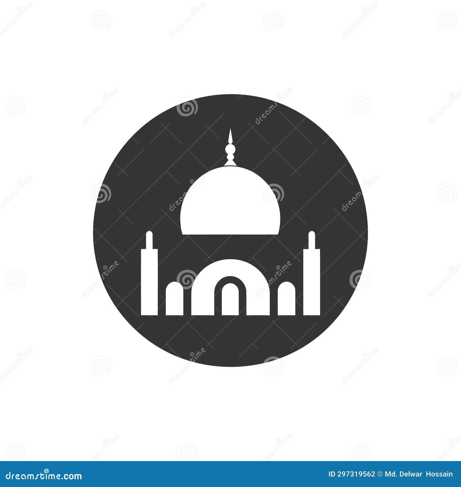 Muslim icon stock vector. Illustration of faith, islam - 297319562