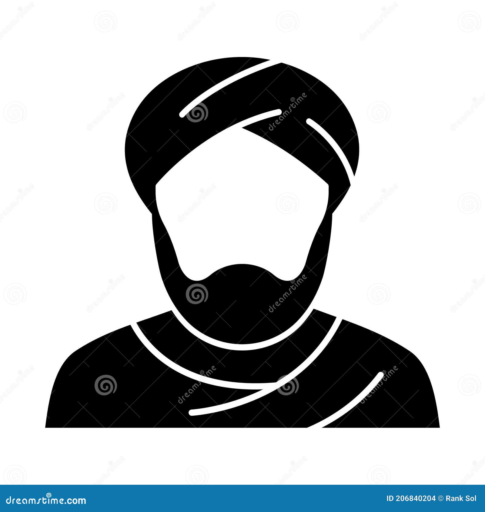 Muslim Isolated Vector Icon that Can Be Easily Modified or Edited Stock ...