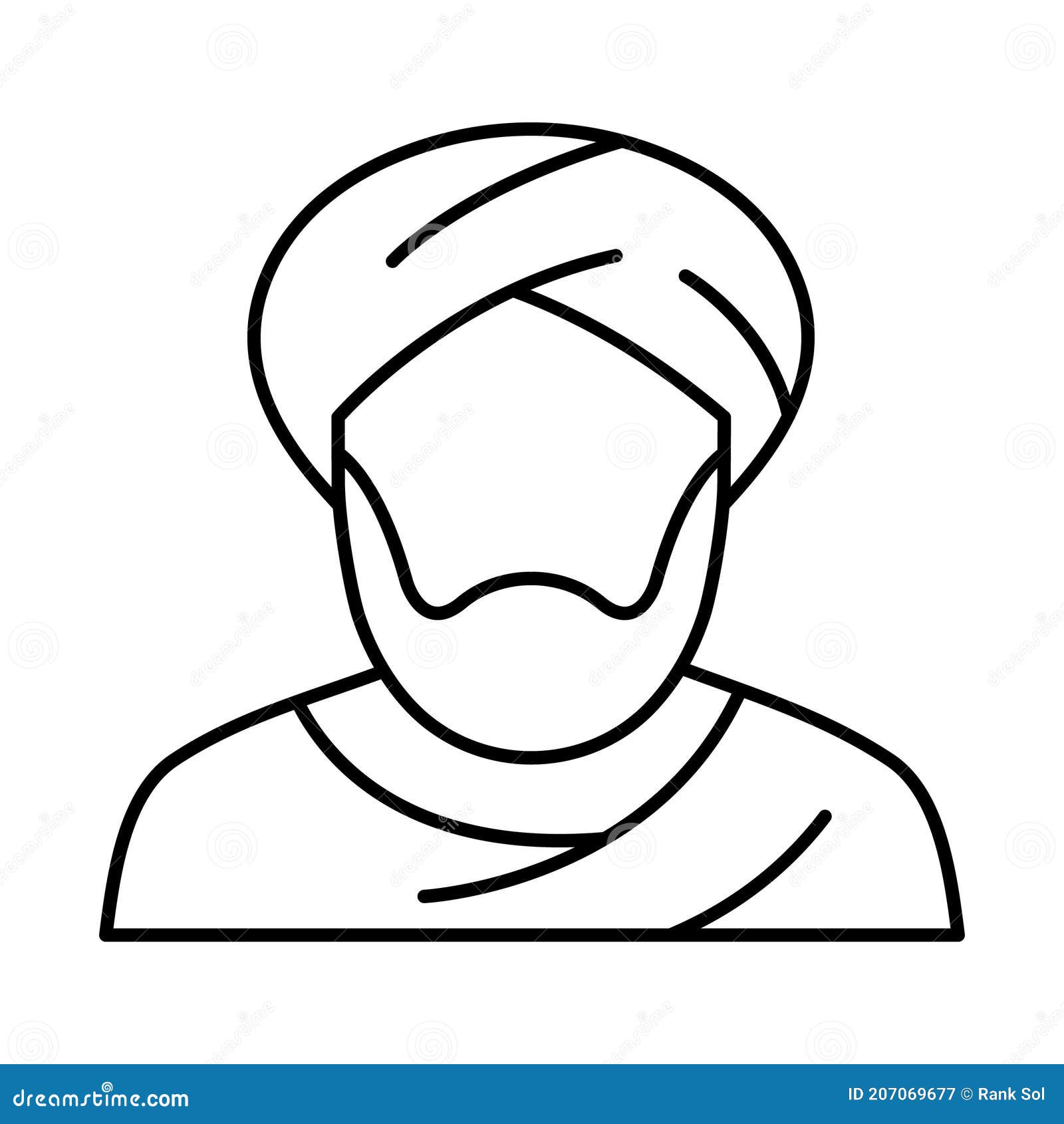 Muslim Isolated Vector Icon that Can Be Easily Modified or Edited Stock ...