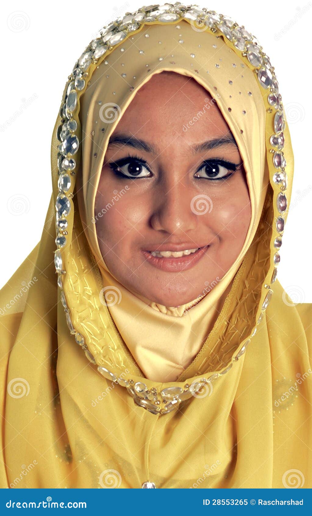 Muslim Lady stock image. Image of eastern, woman, posing - 28553265