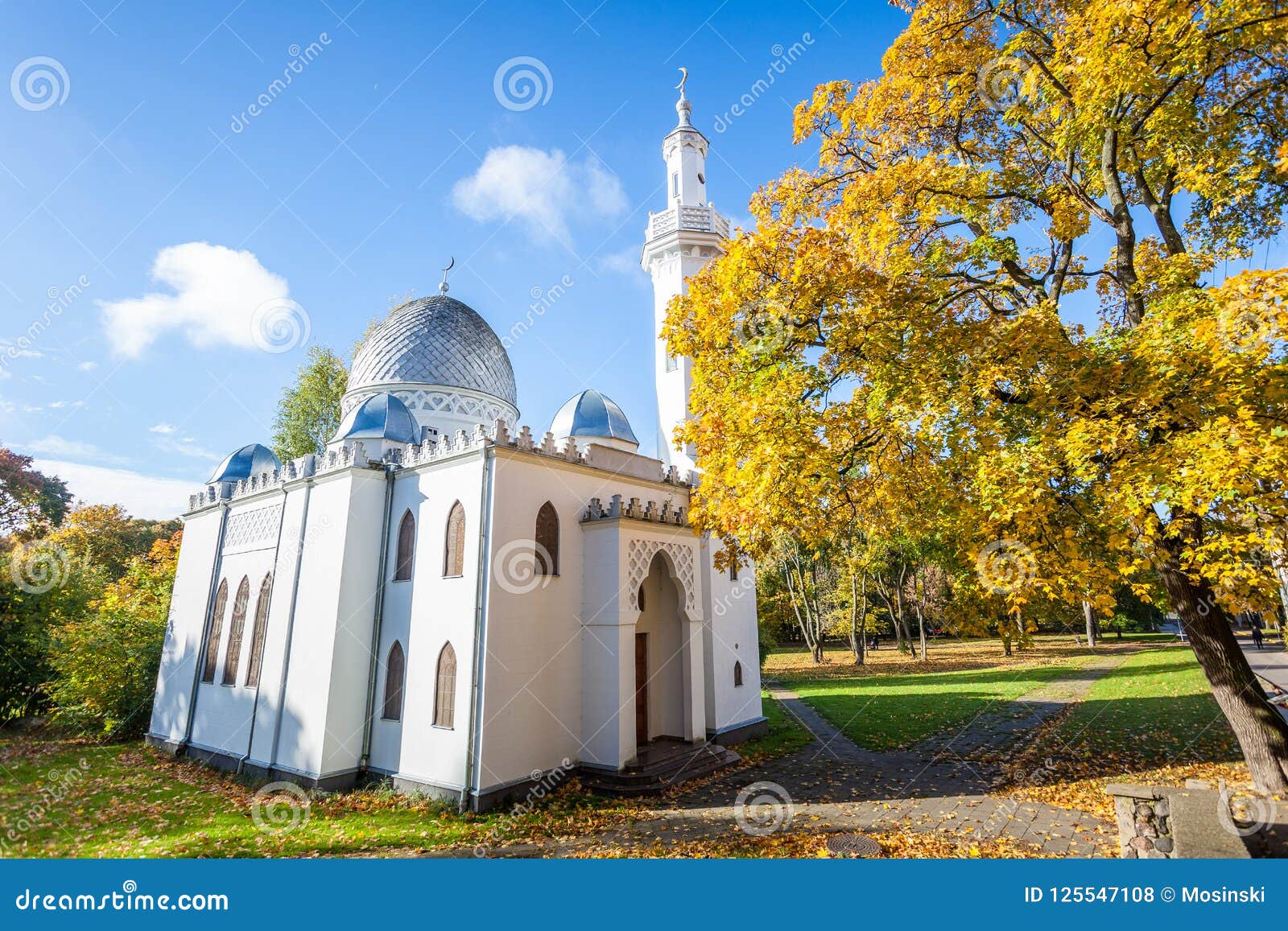 Muslim Mosque, Kaunas City, Lithuania Editorial Stock Photo - Image of ...