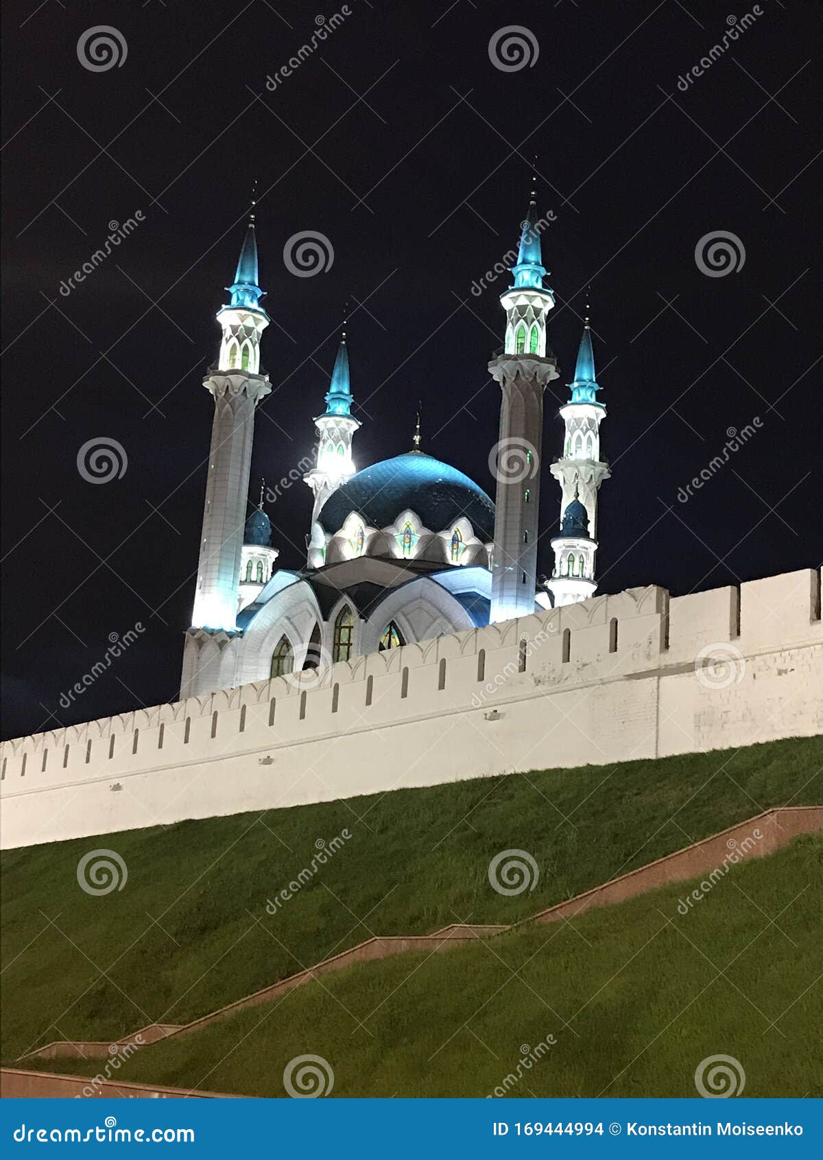 Mosque in Kazan. stock photo. Image of mosque, city - 169444994