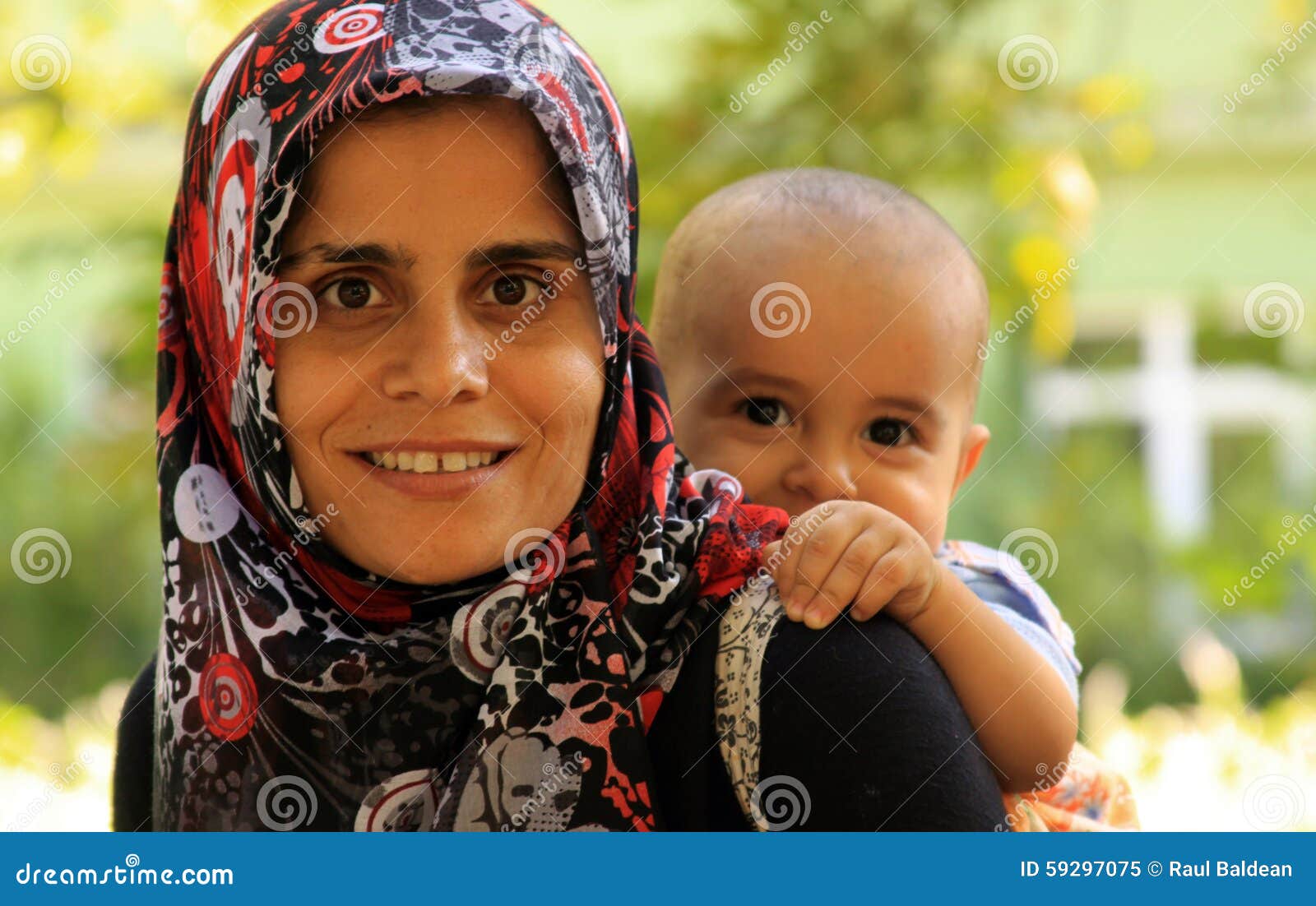 Muslim Child Of Zanzibar Wearing Violet Burka Editorial Image ...