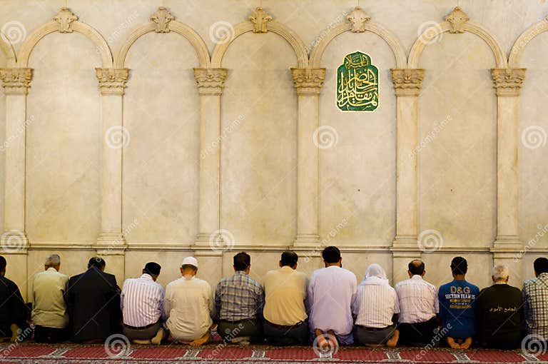 Muslim prayer editorial photo. Image of arabic, arab - 10406816