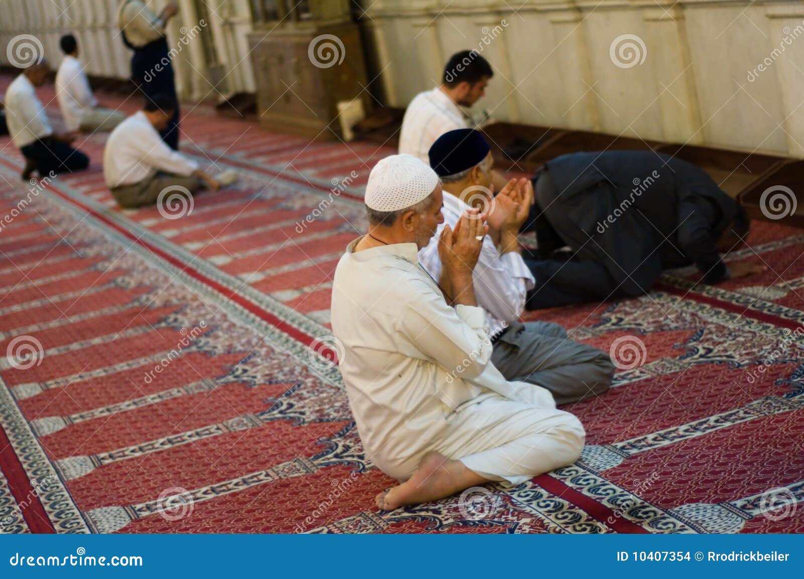Muslim Prayer editorial stock image. Image of mosque - 10407354