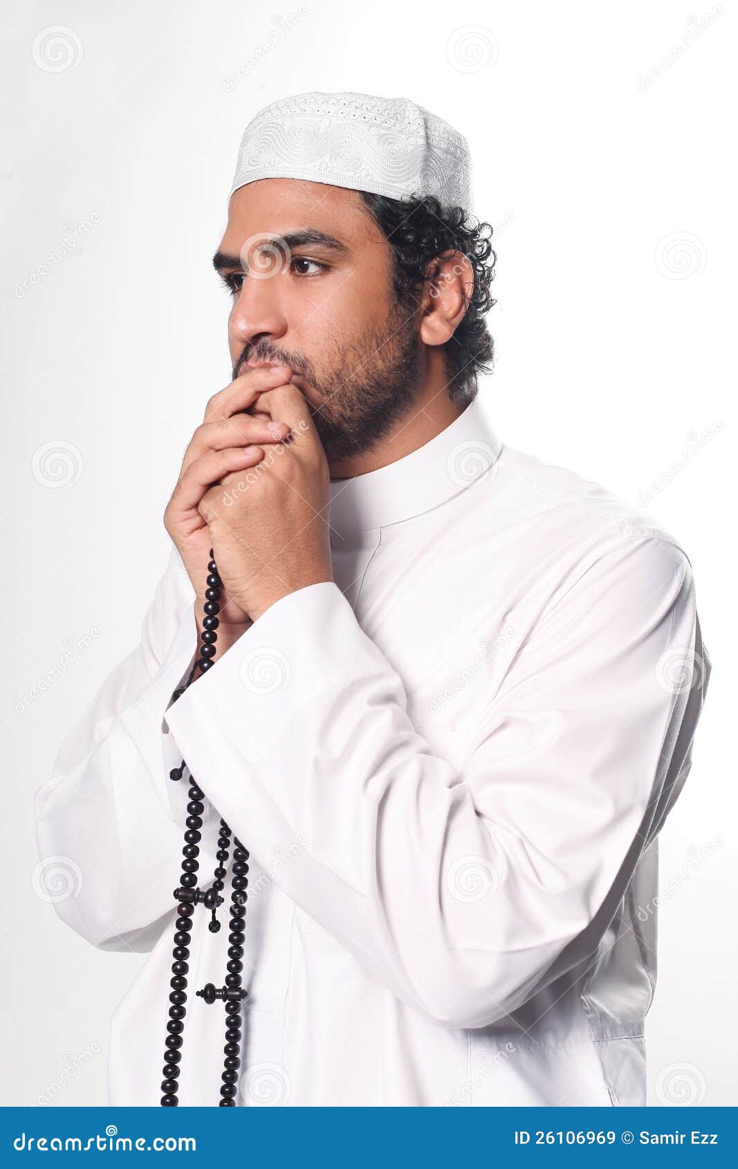 Muslim prayer stock image. Image of peace, headgear, saudi - 26106969
