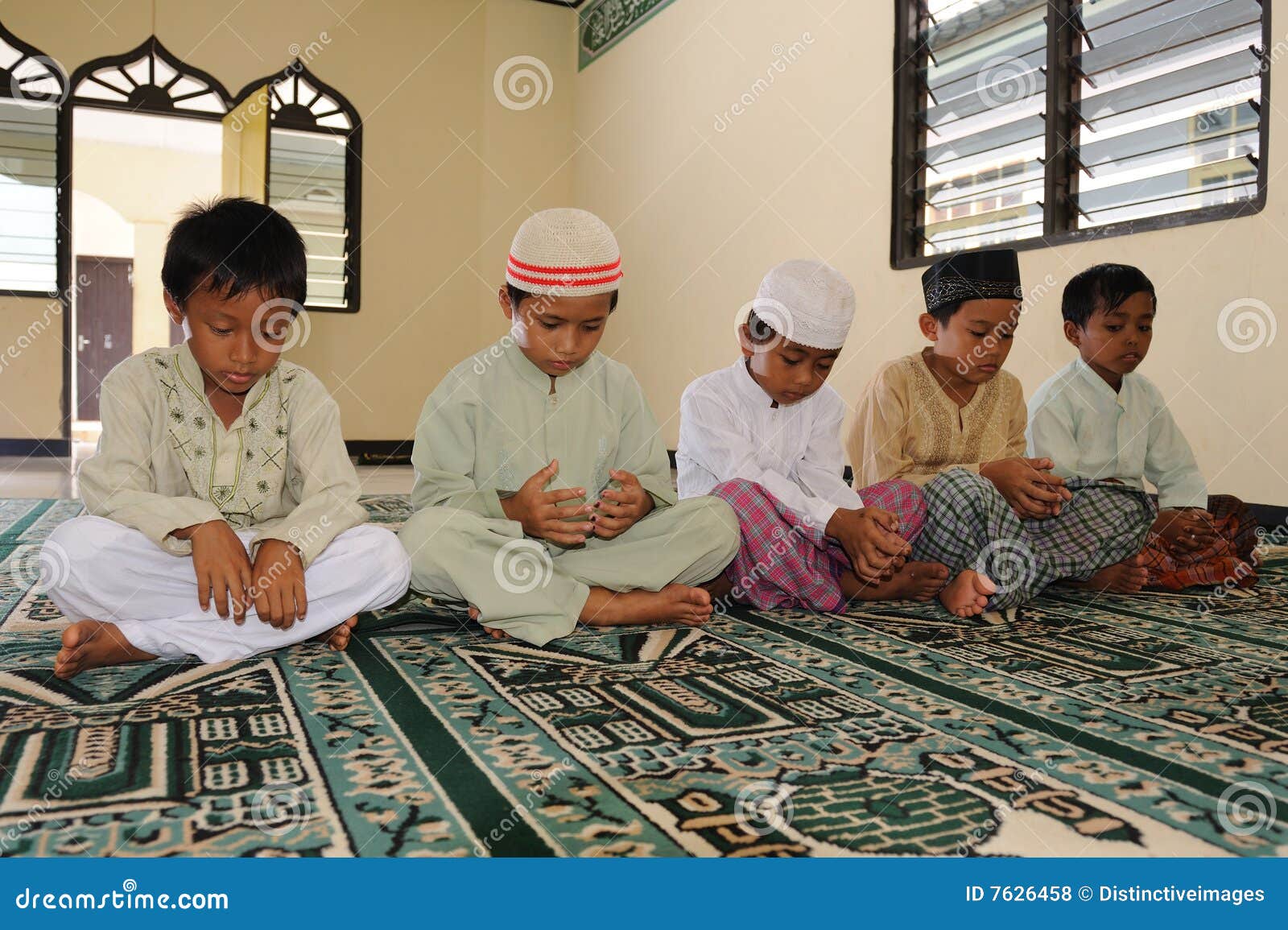Muslim, Praying stock photo. Image of islam, boys, muslim - 7626458