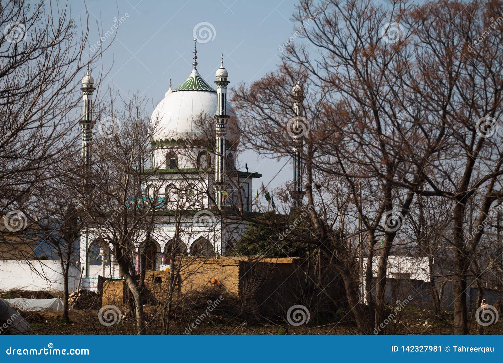 The Muslim Shrine, The Mausoleum Of Bahauddin Nakshbandi In Bukhara ...