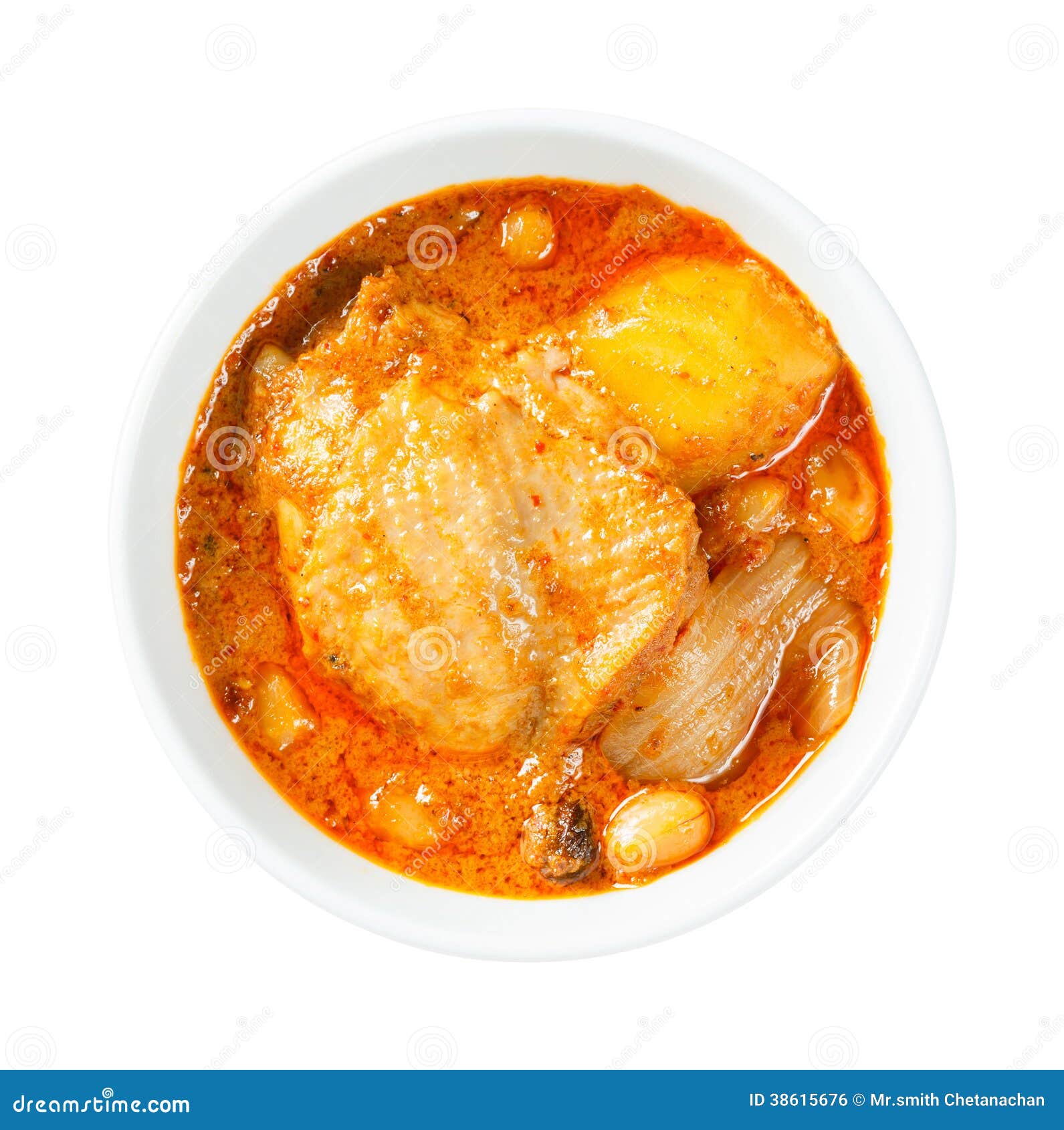 Muslim Style Chicken and Potato Curry Stock Photo - Image of curry ...
