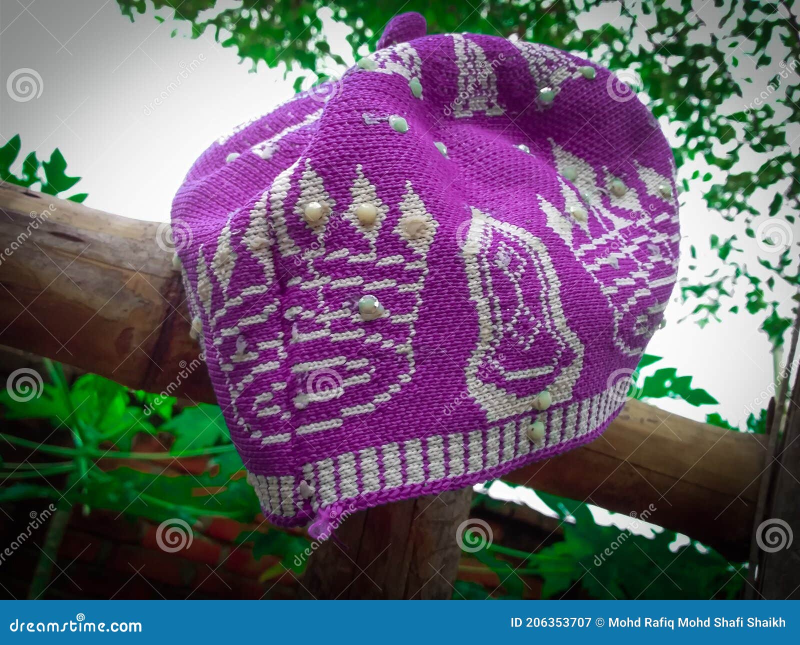 Muslim Traditional Topi in India Stock Image - Image of blooming ...