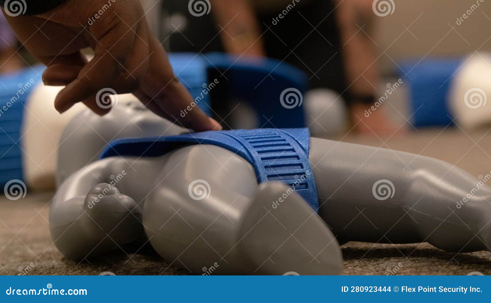 Muslim Trainees Taking Cpr Class and First Aid Stock Photo - Image of ...