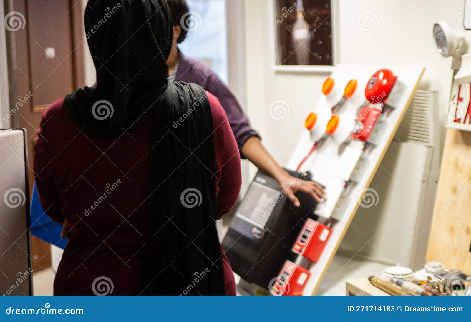 Muslim Trainees Taking Cpr Class and First Aid Stock Image - Image of ...