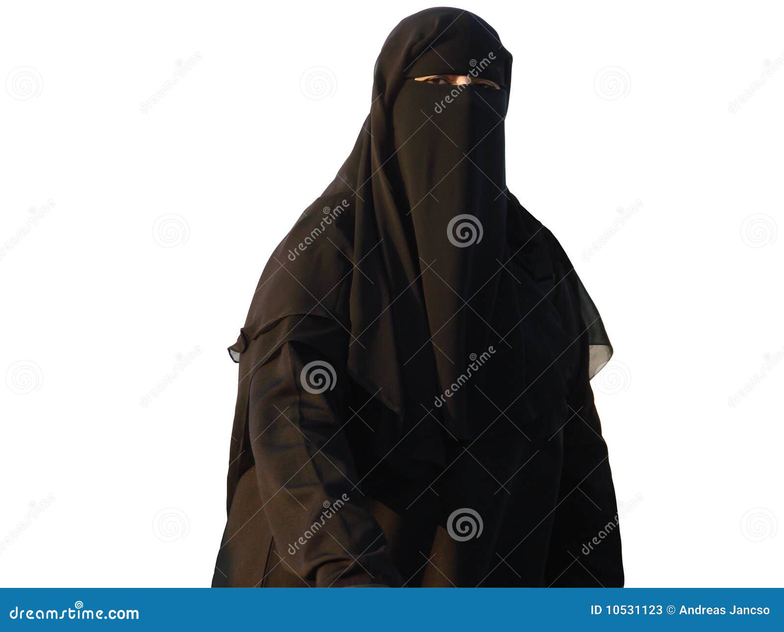 Muslim Woman stock image. Image of covered, face, orient - 10531123