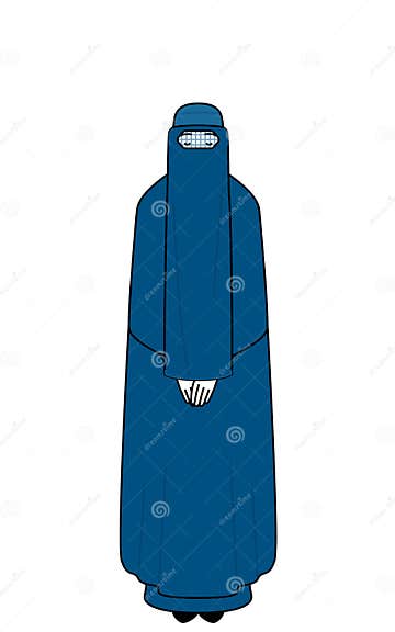 Muslim Woman in Burqa Bowing with Folded Hands Stock Vector ... Muslim Woman in Burqa Bowing with Folded Hands Stock Vector ...