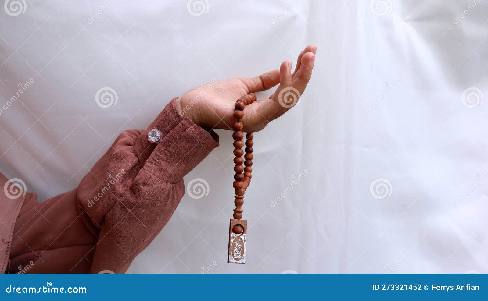 Muslim Women S Hands Holding or Using Tasbih Stock Photo - Image of ...