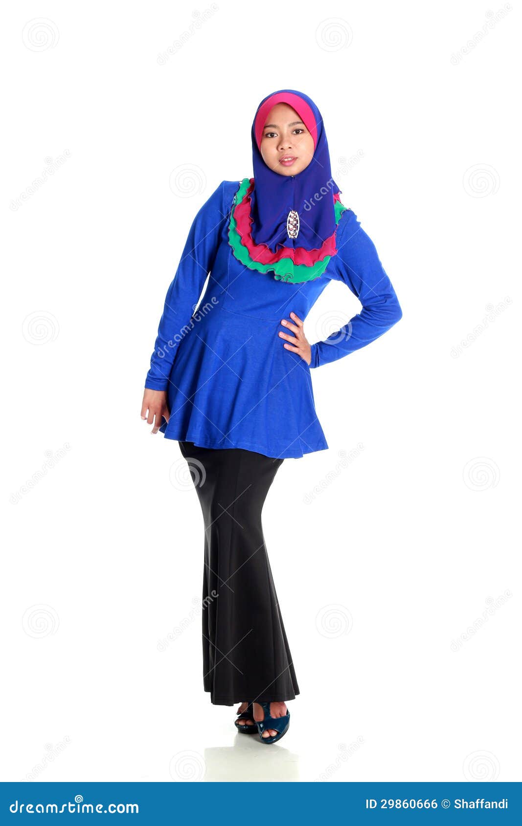 Muslimah Life Style stock photo. Image of face, background - 29860666