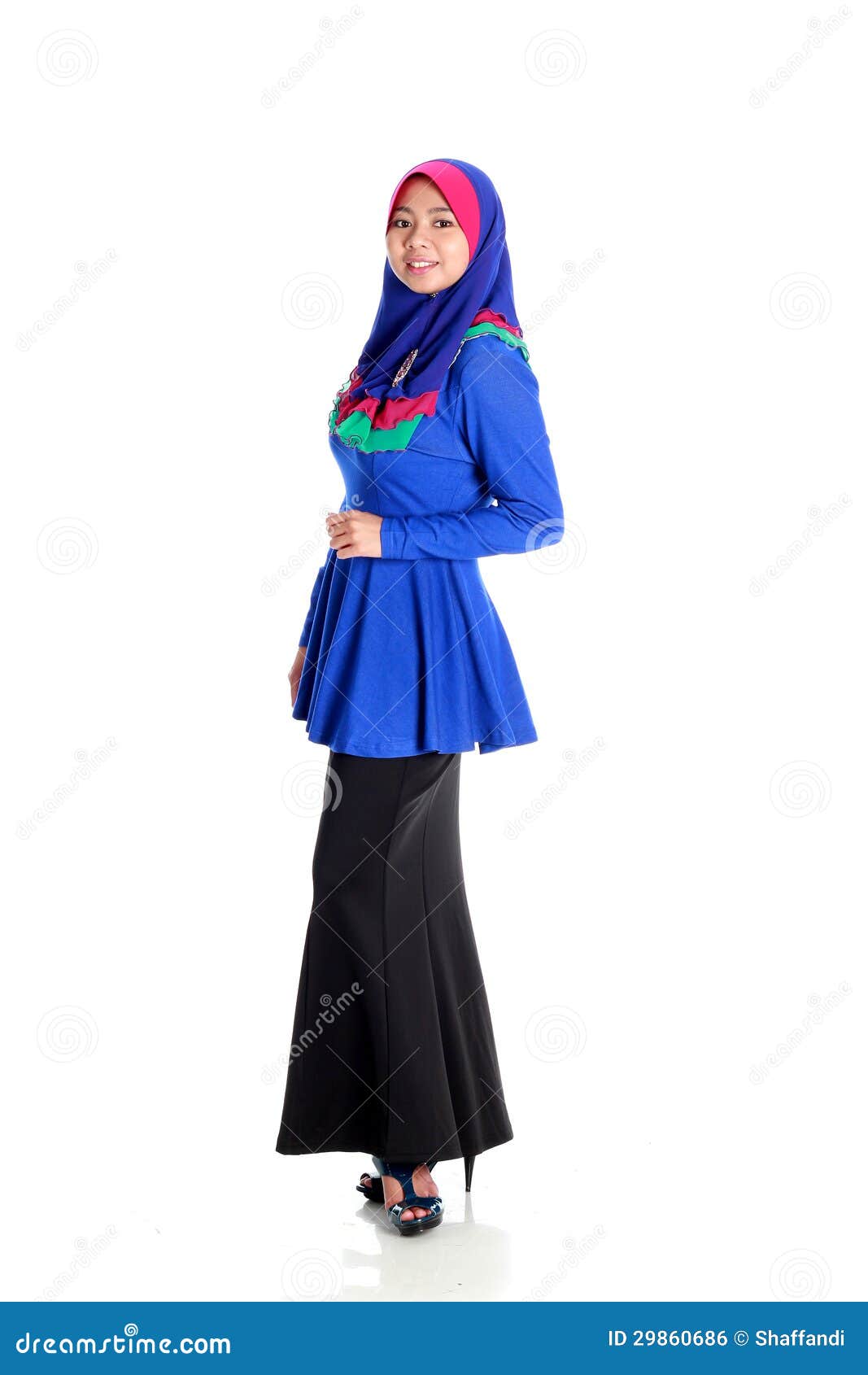 Muslimah Life Style stock photo. Image of beauty, faces - 29860686