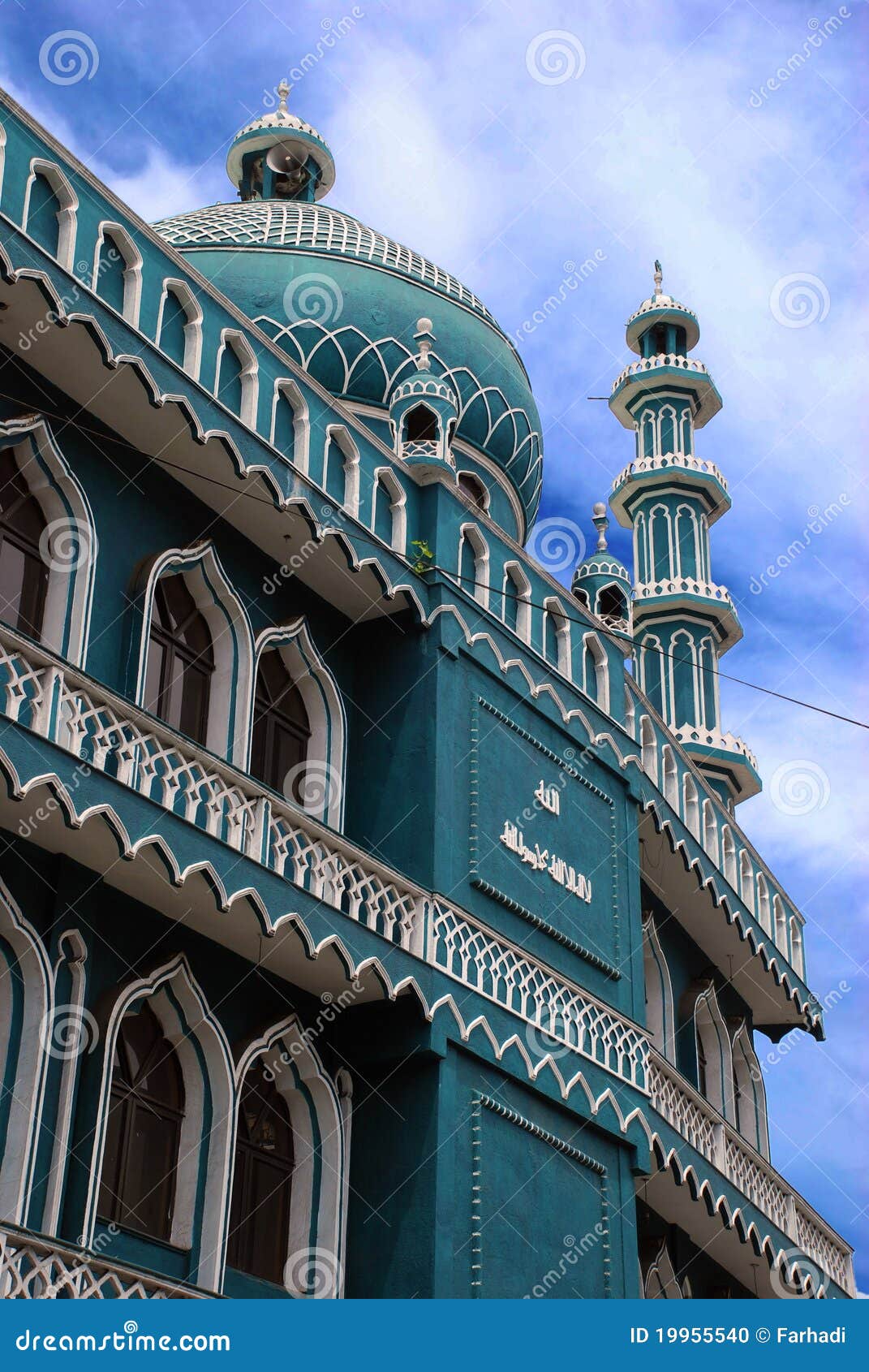 Muslims Mosque stock photo. Image of arabian, historic - 19955540