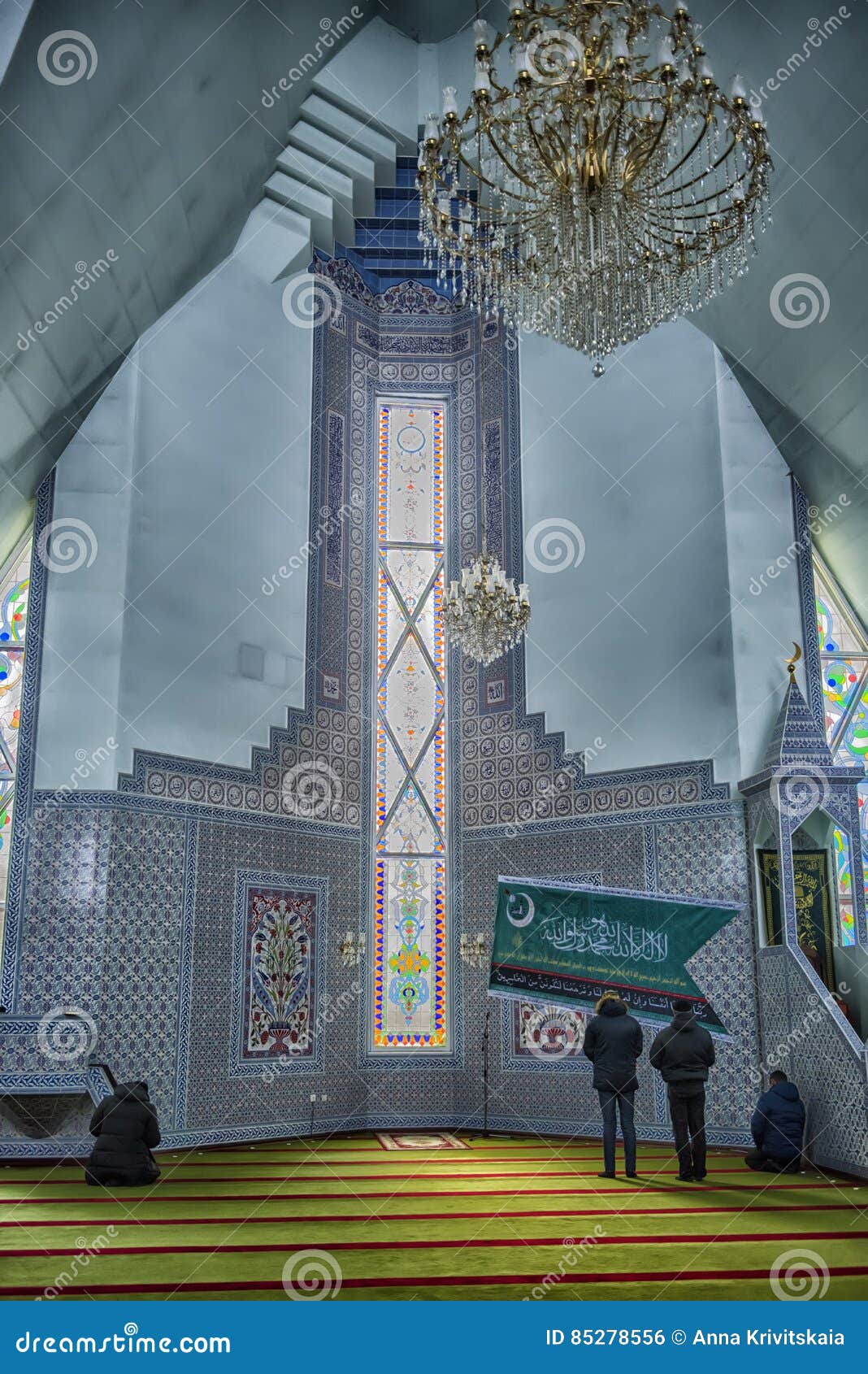 Muslims pray in the mosque editorial photo. Image of emam - 85278556
