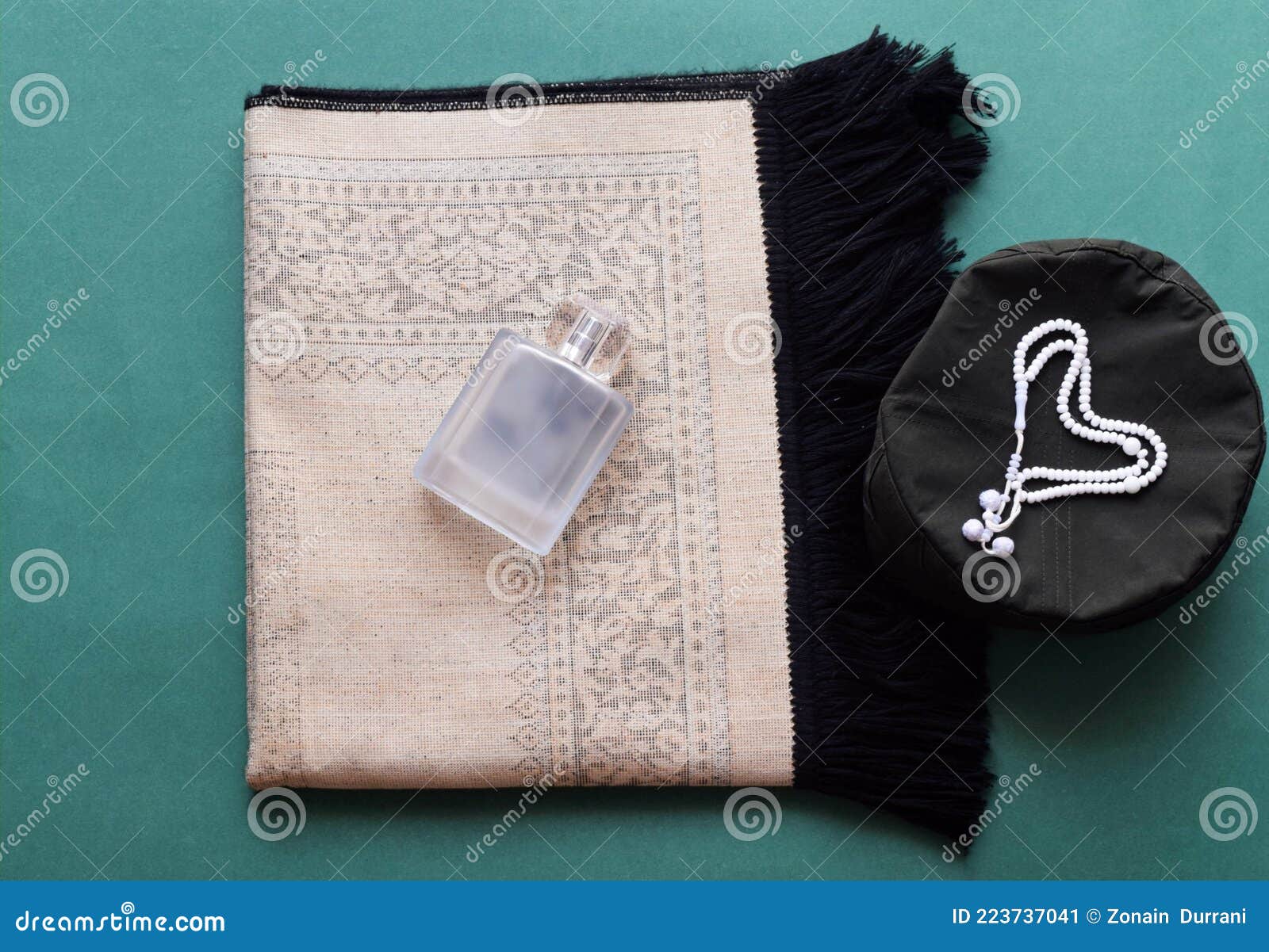 Muslims prayer pack stock image. Image of muslims, outerwear - 223737041