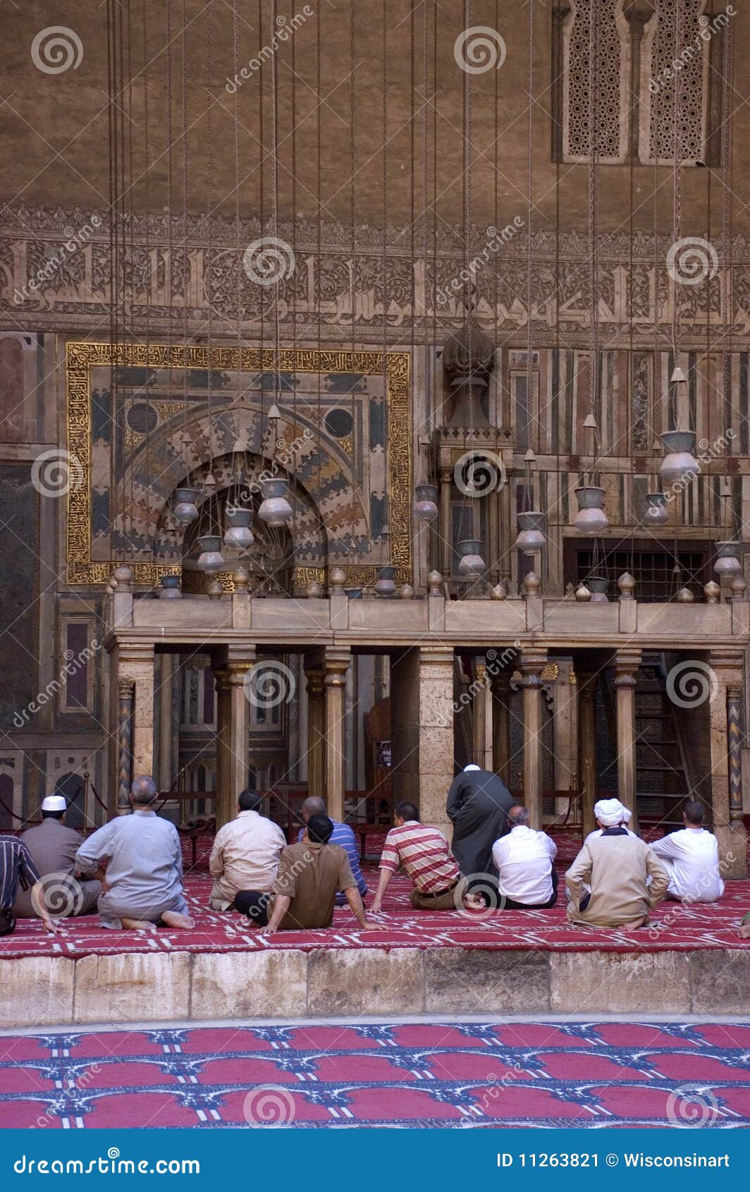Muslims Praying in a Mosque, Islam Religion Editorial Photo - Image of ...