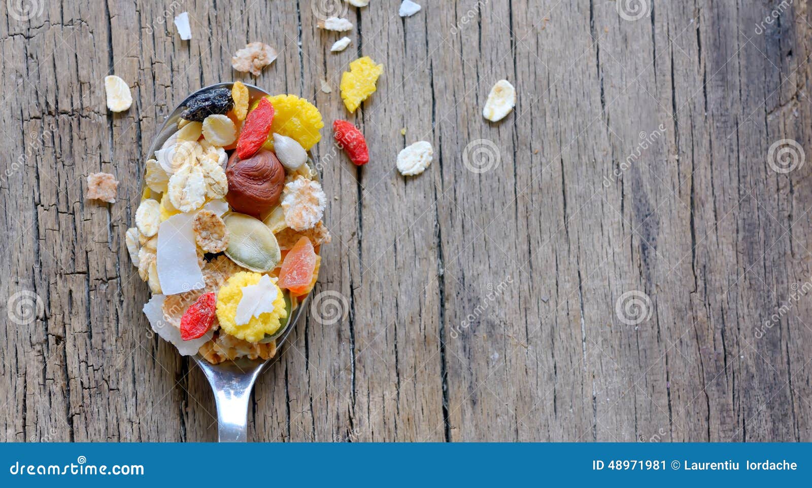 Muslin cereal stock image. Image of hazelnuts, barley - 48971981
